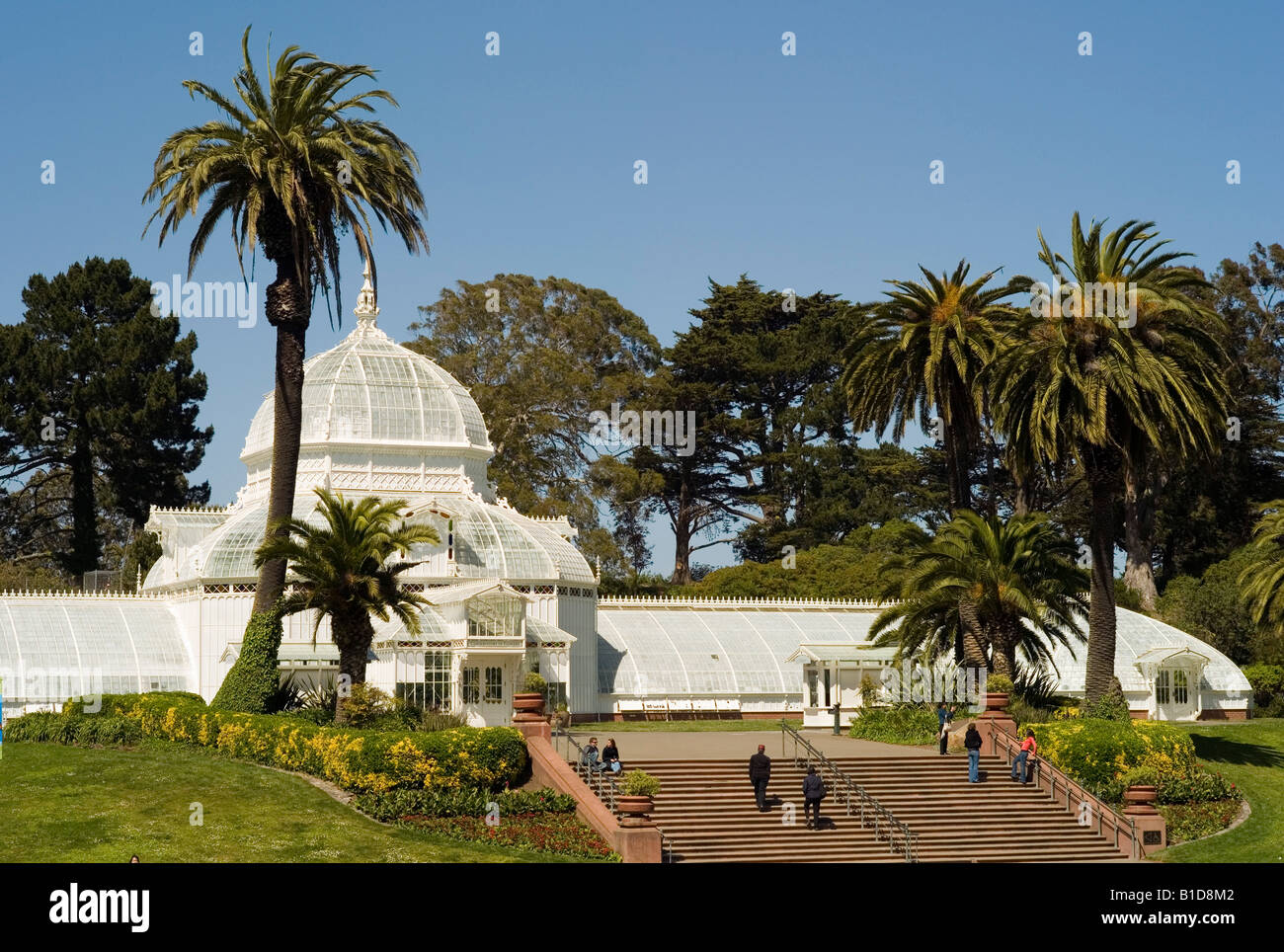Conservatory of Flowers Golden Gate Park San Francisco California USA ...