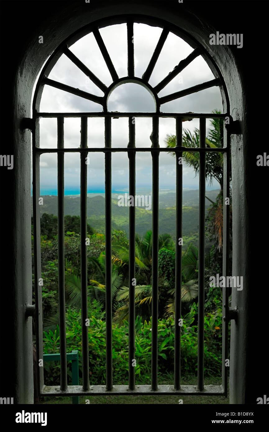 Yokahu Tower and Observation Point in the El Yunque Caribbean National ...