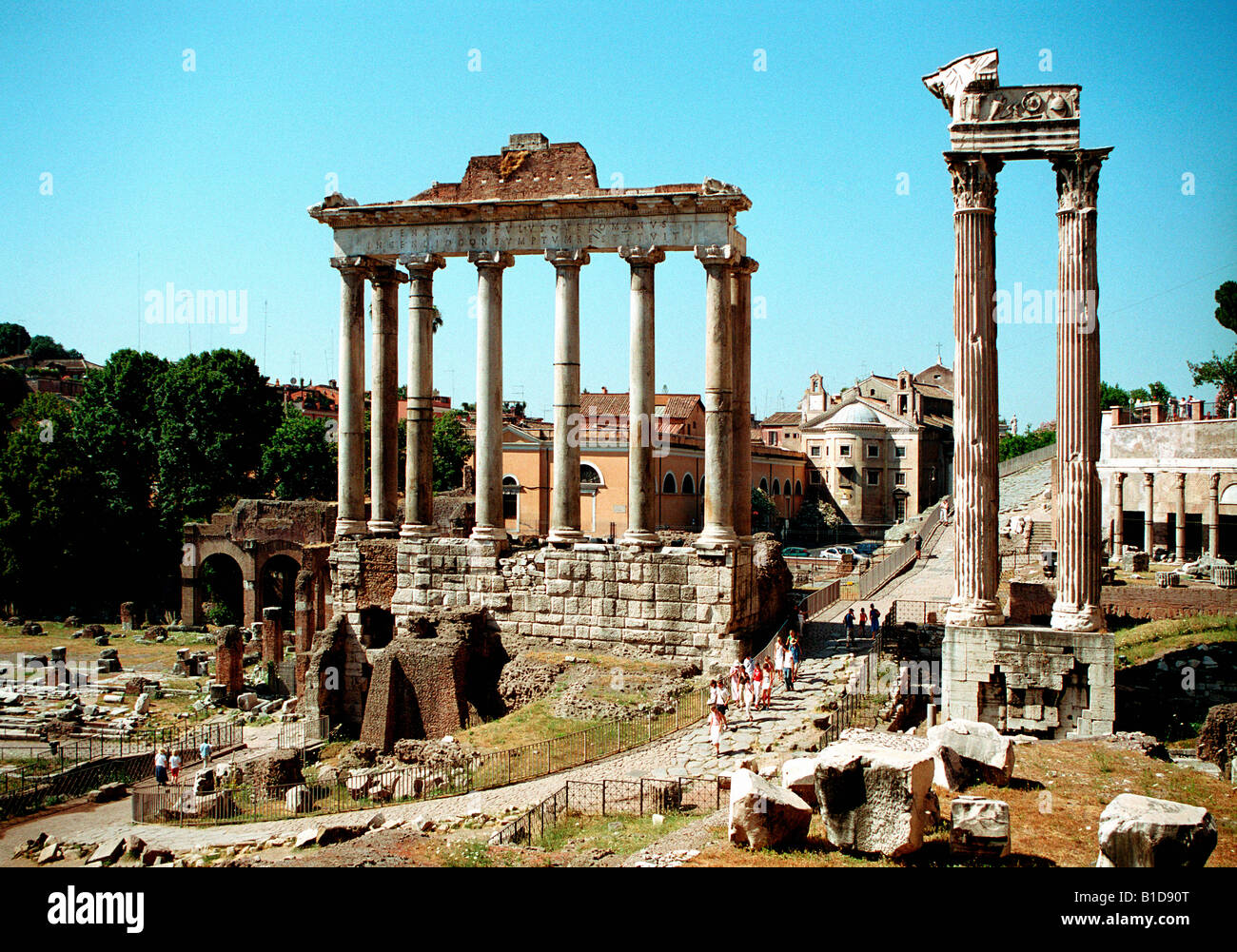 The Roman Forum, Italy Stock Photo - Alamy