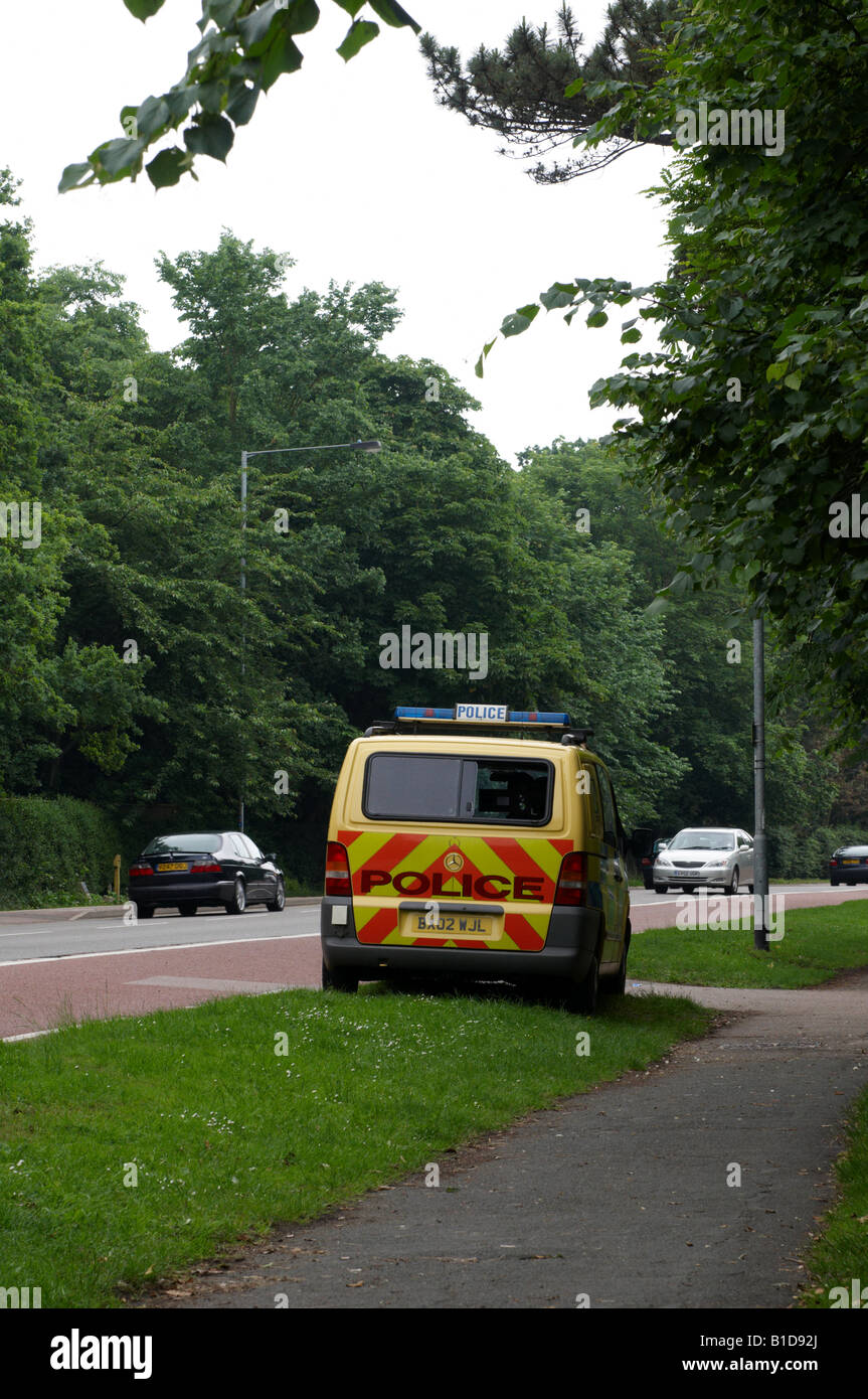 Police Mobile Speed Camera Van Stock Photos & Police Mobile Speed ...
