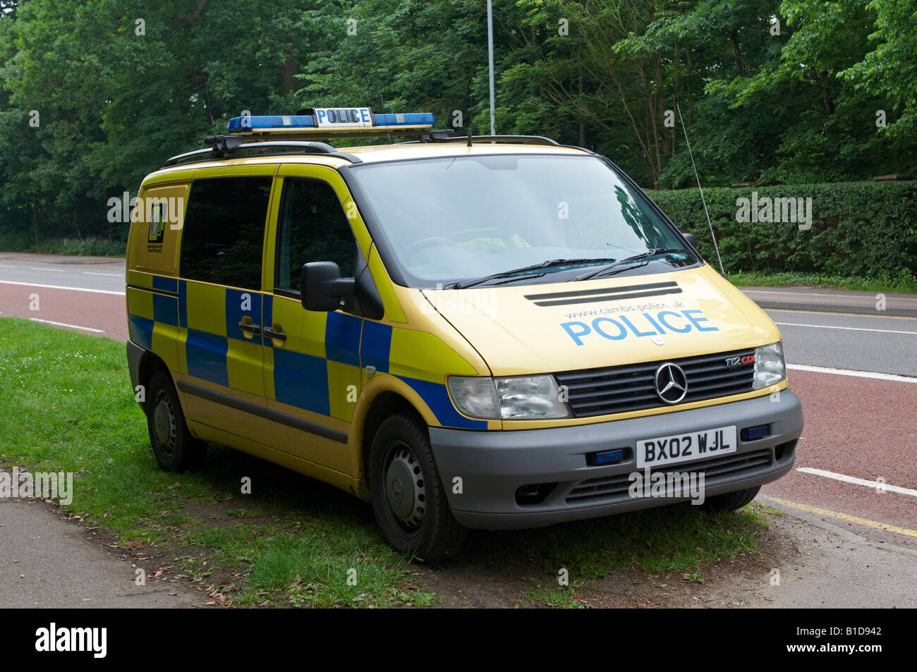Police Mobile Speed Camera Van Stock Photos & Police Mobile Speed ...