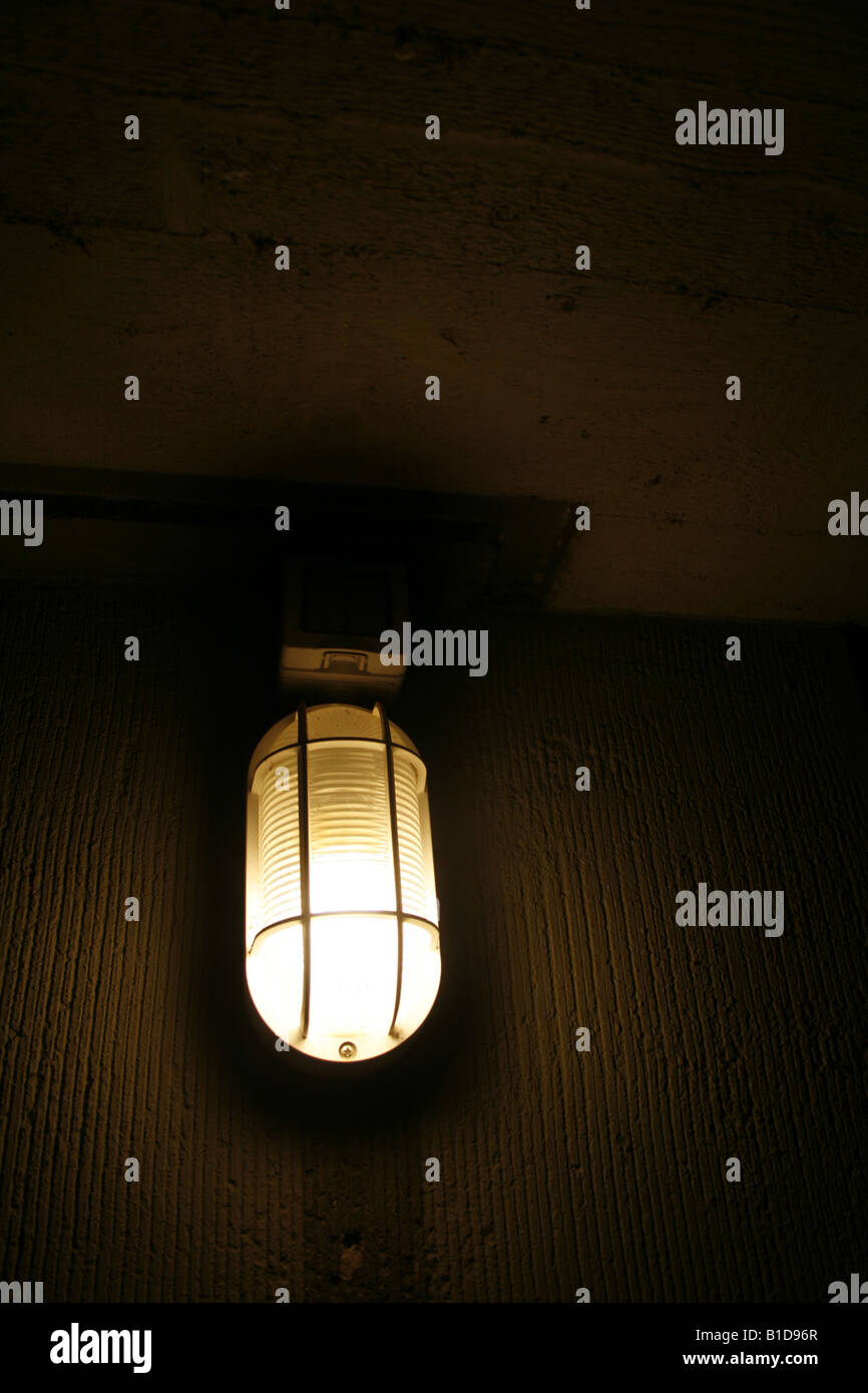 one bright bulb light Stock Photo - Alamy