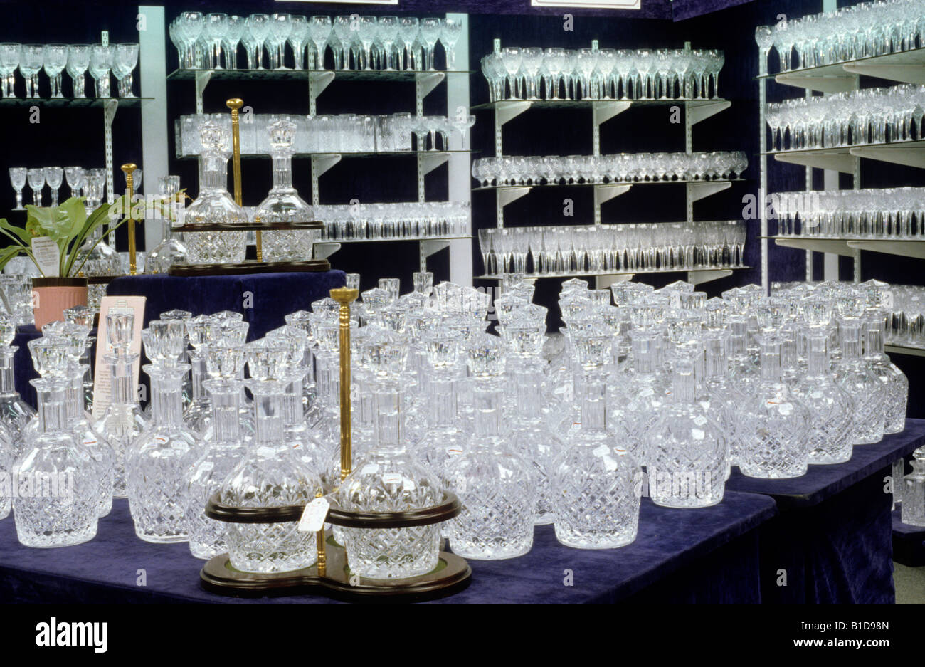 Stuart Crystal Glass showroom shop Stourbridge Worcestershire England ...
