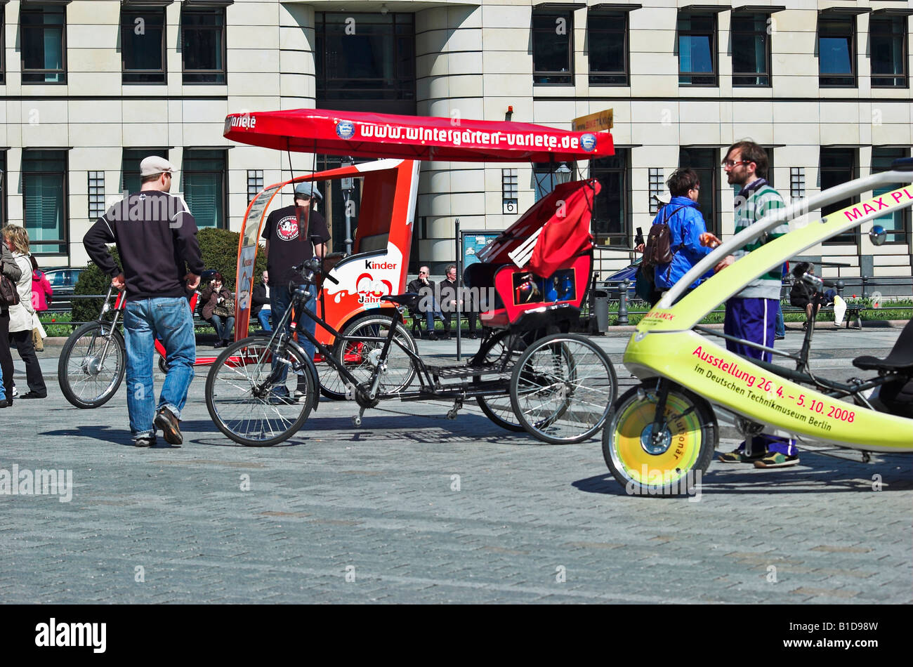 Bike taxi berlin hi-res stock photography and images - Alamy