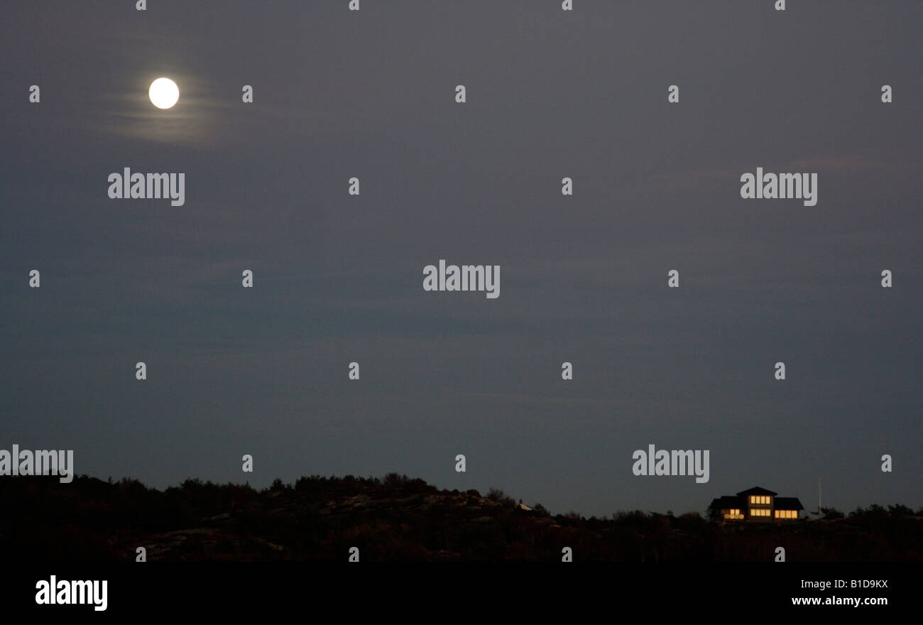 Beautiful evening light Stock Photo - Alamy