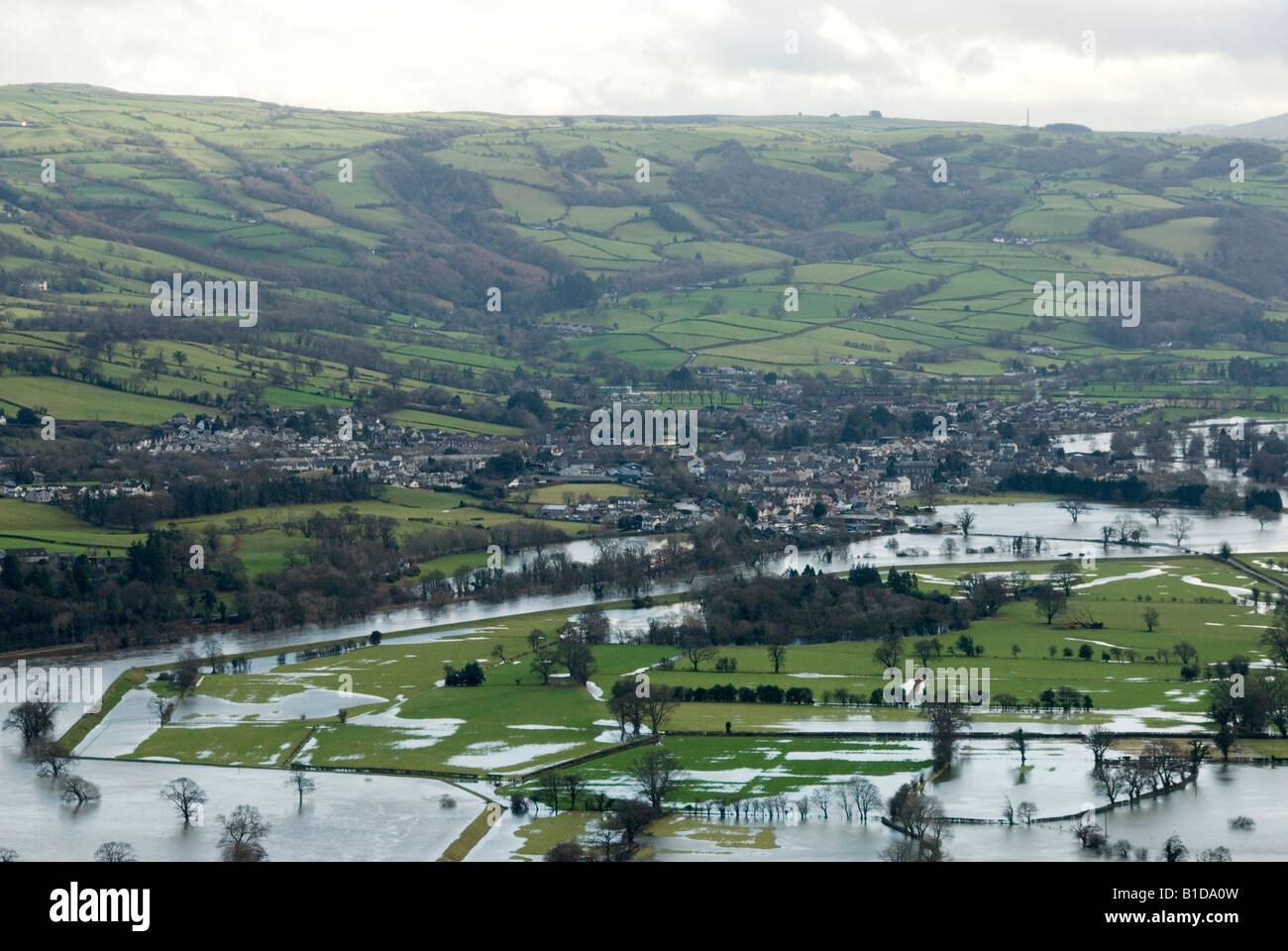 Flooding in conwy valley hi-res stock photography and images - Alamy
