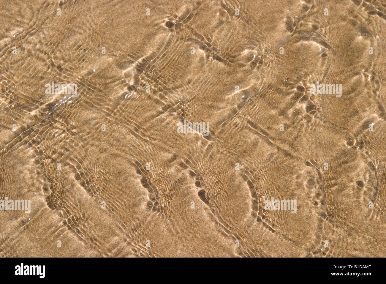 water ripple patterns over sand on beach Stock Photo - Alamy