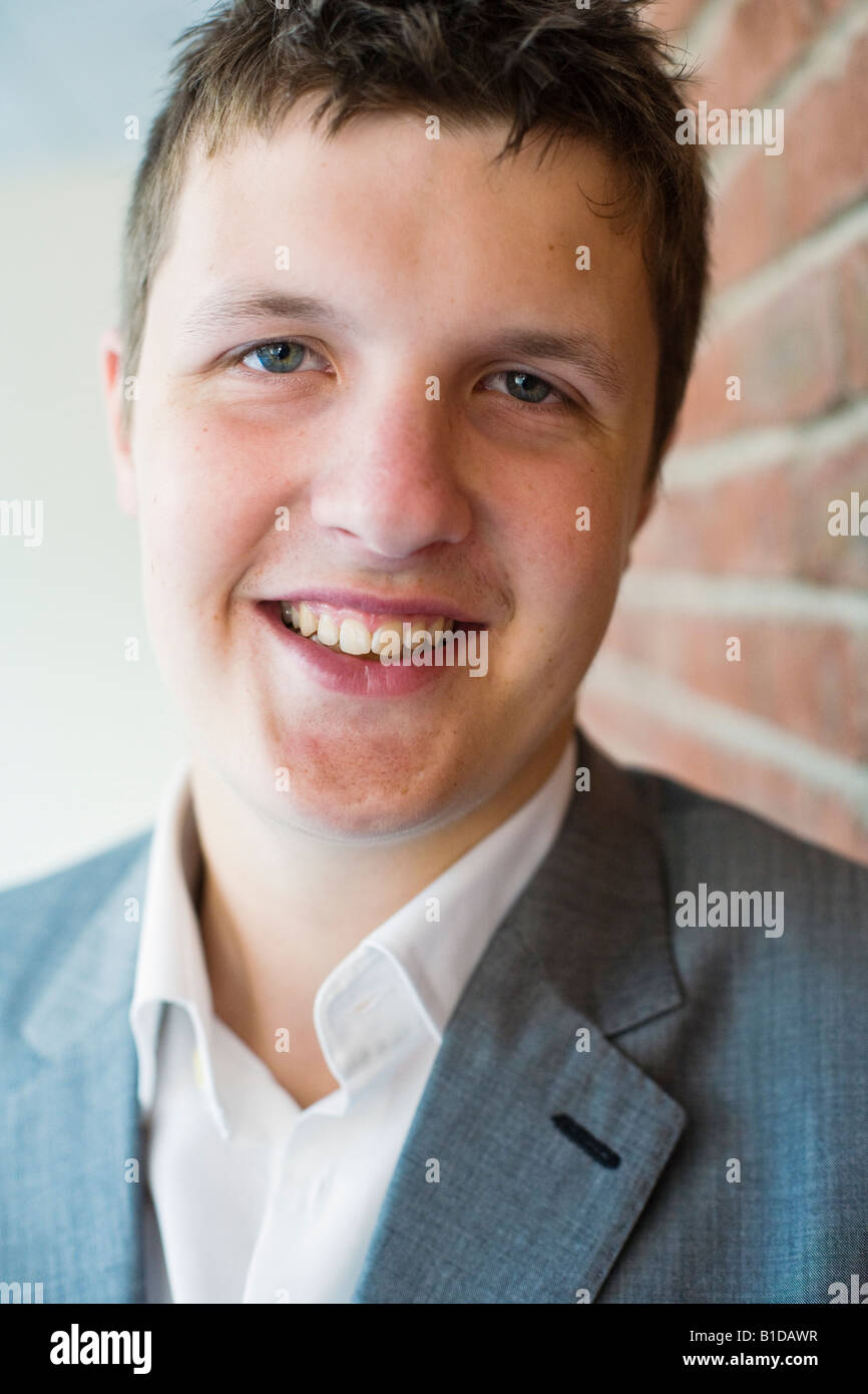 Portrait of Adam Hildreth young entrepreneur founder and president of ...