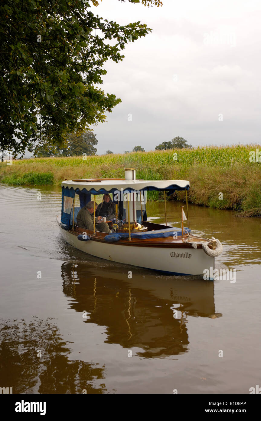 Steam boat river canal hi-res stock photography and images - Alamy