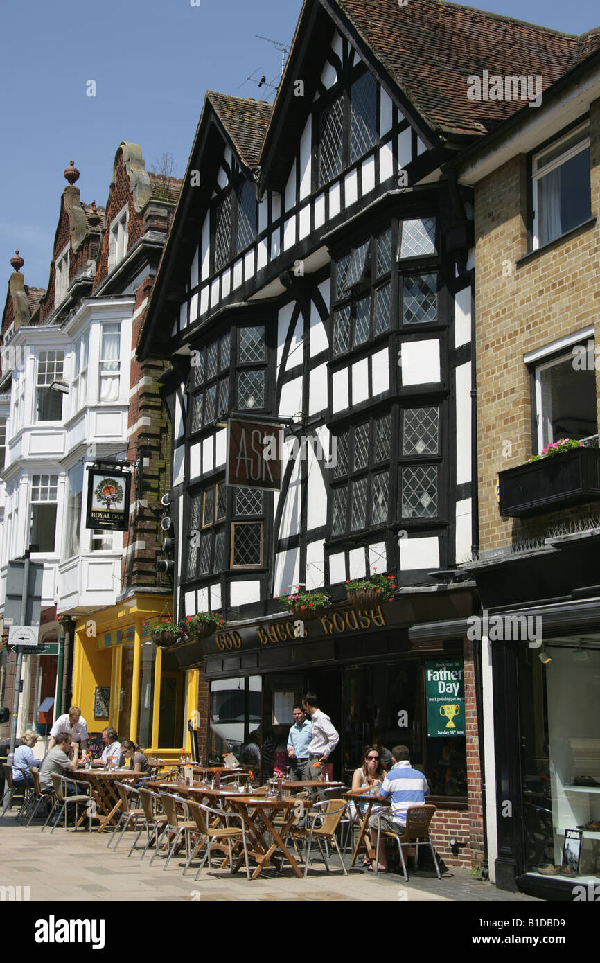 City of Winchester, England. God Begot House on Winchester’s High ...
