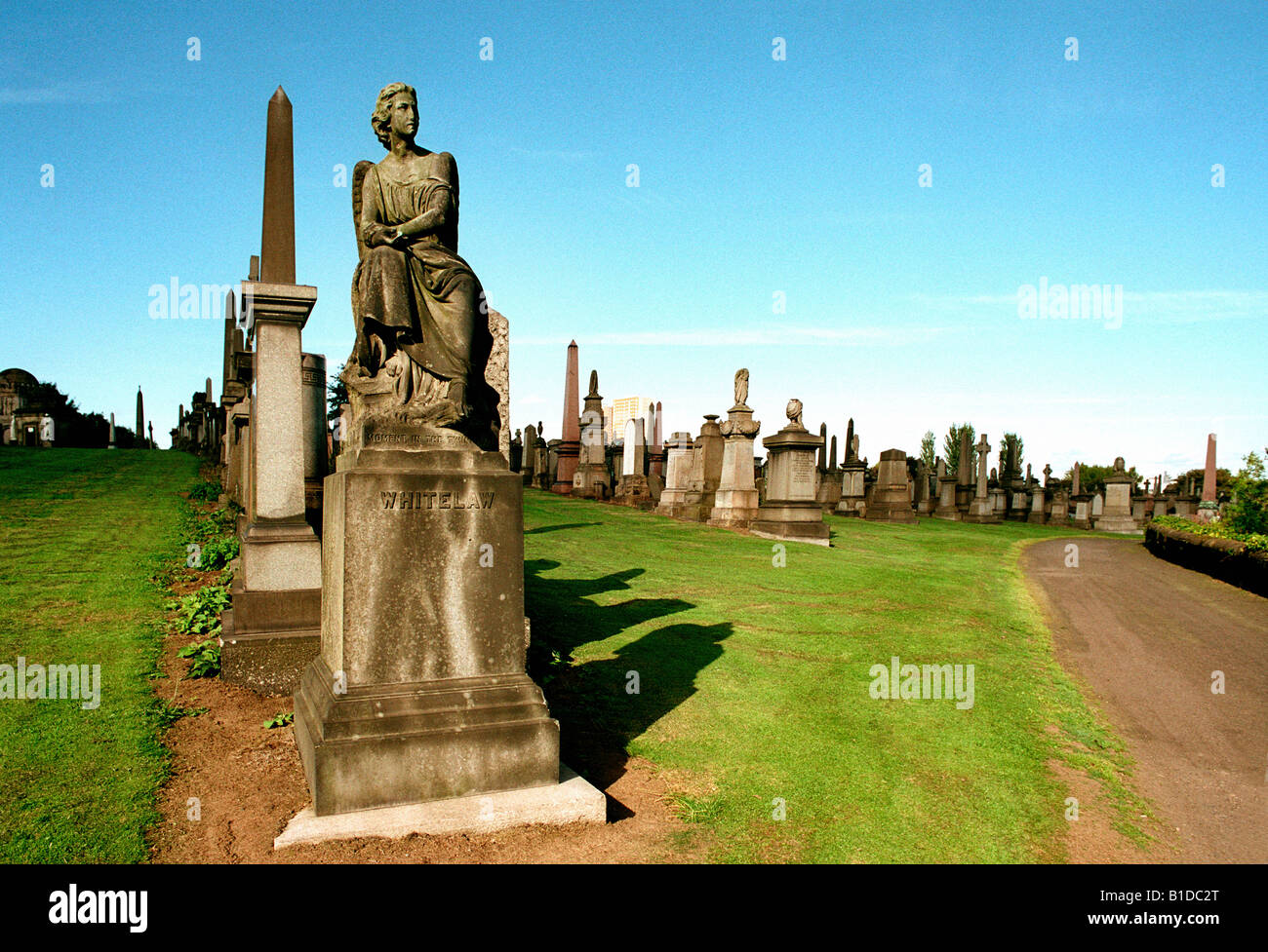 The Western Necropolis, Glasgow, Great Britain Stock Photo - Alamy