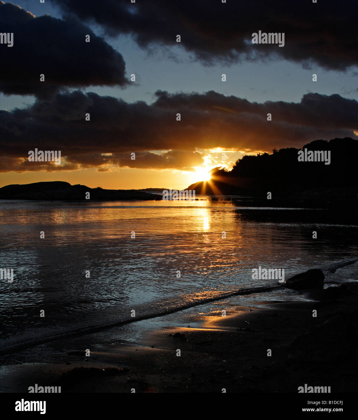 Desolate beaches sunset hi-res stock photography and images - Alamy