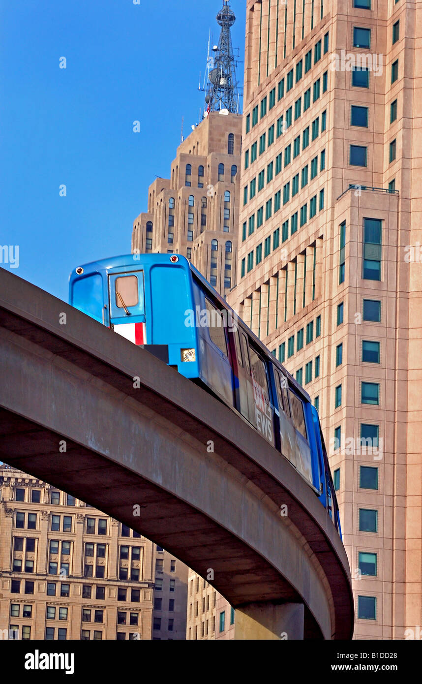Detroits Public Transit Stock Photo - Alamy