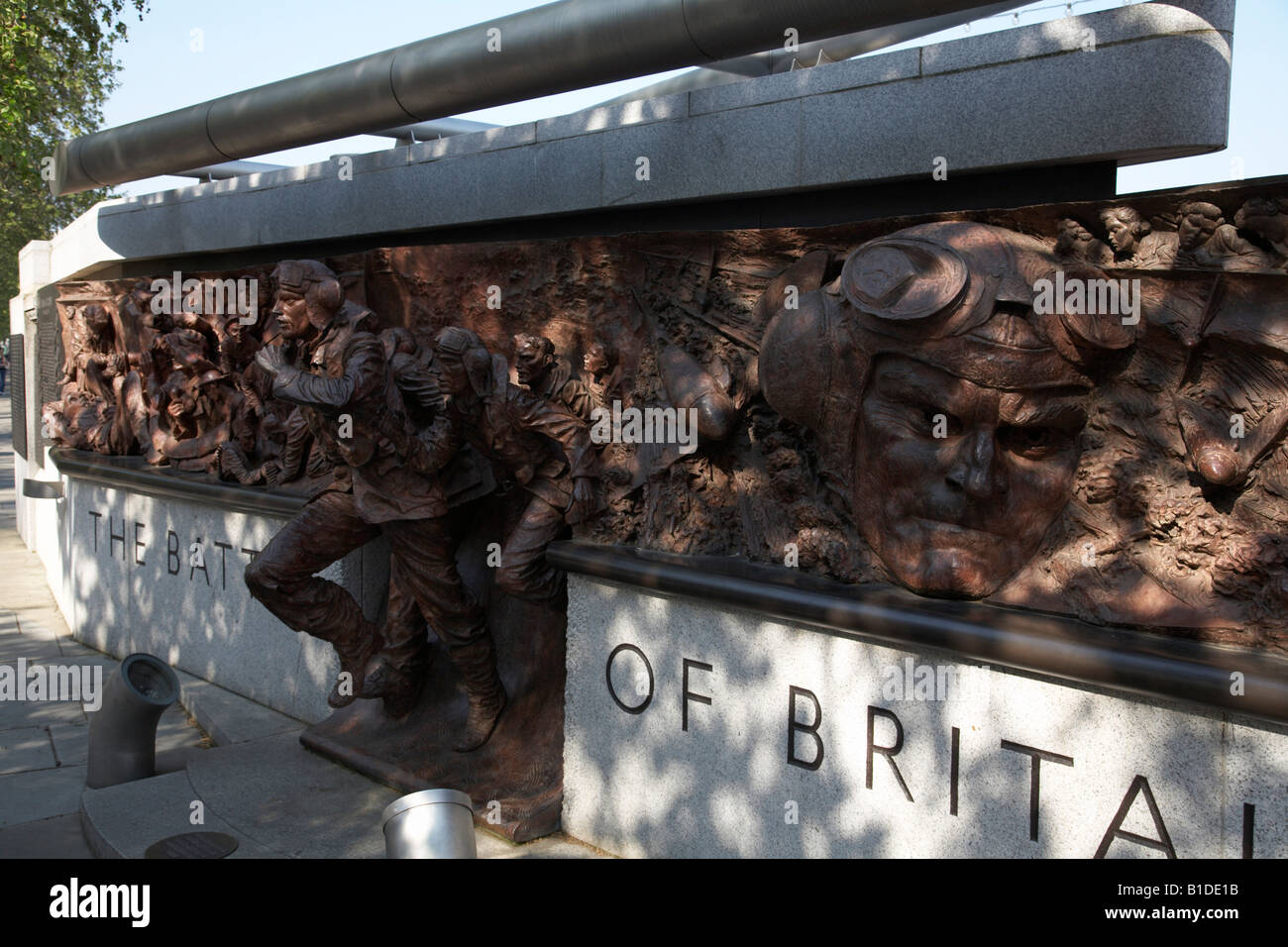 Battle of Britain war memorial/monument, London, England Stock Photo ...