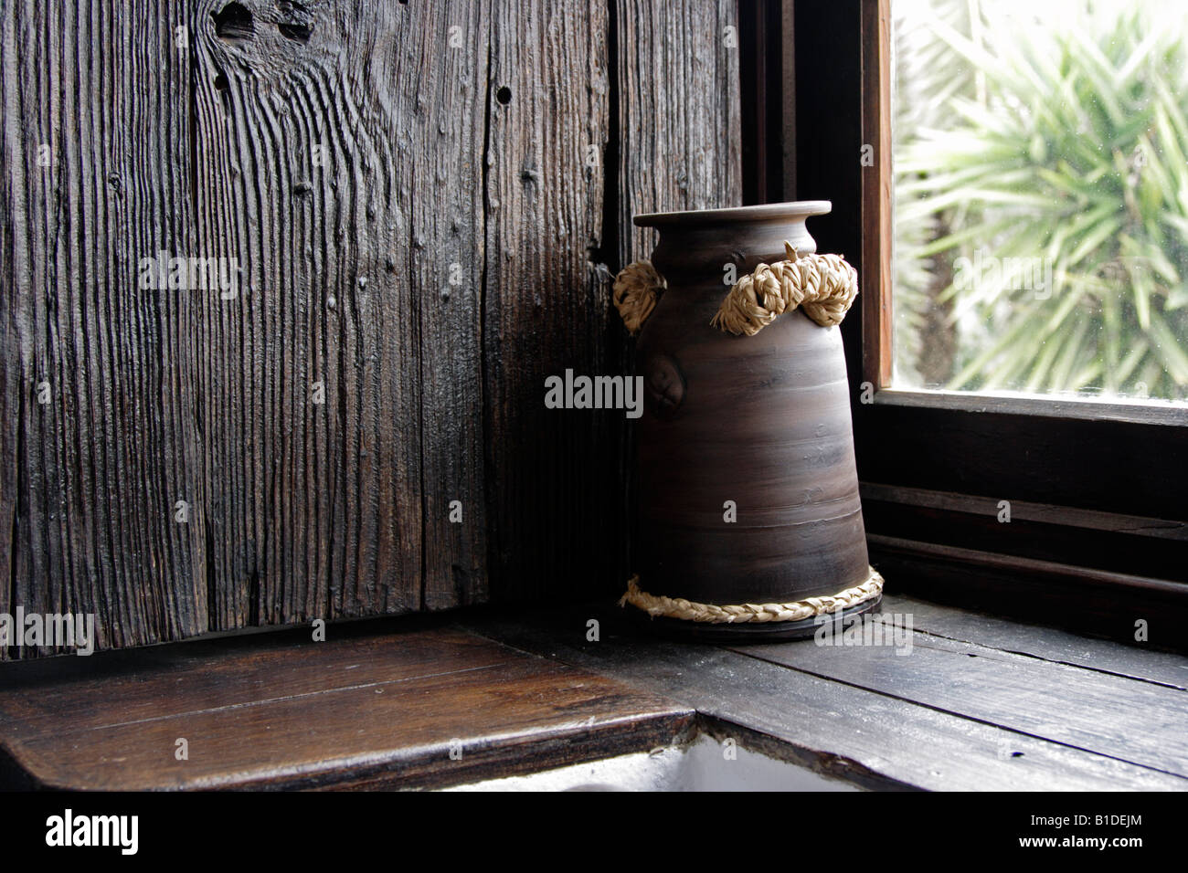 Beautiful clay pot Stock Photo - Alamy