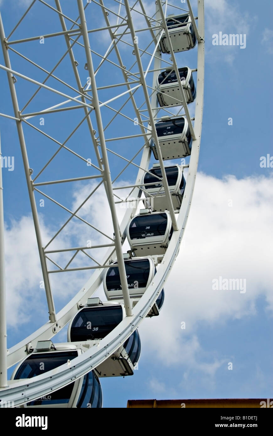 The Yorkshire Wheel at York Railway Museum, York, England Stock Photo ...