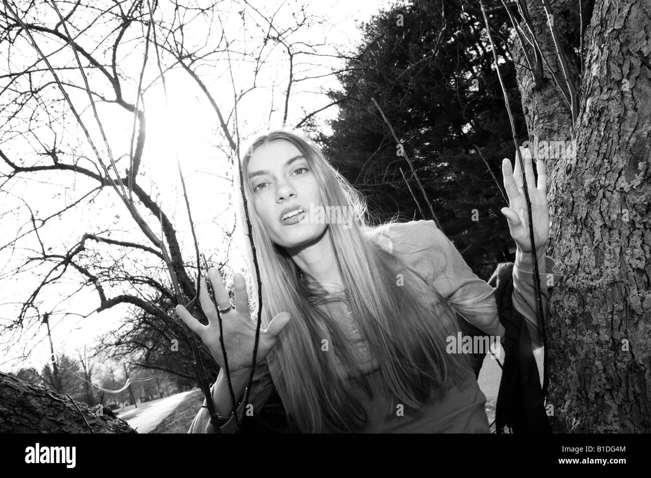 Model femininity Black and White Stock Photos & Images - Alamy