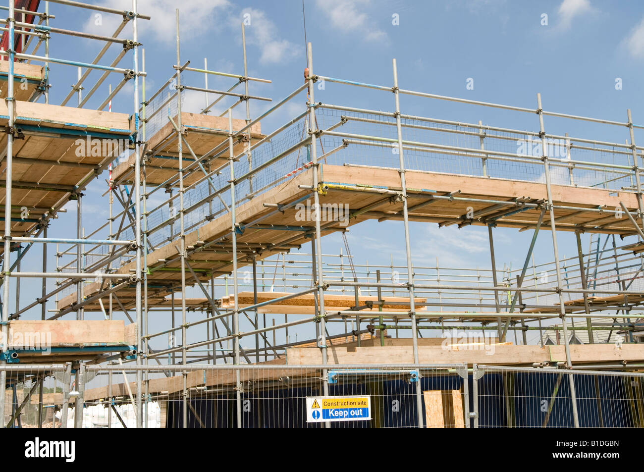 Modern house building Stock Photo - Alamy