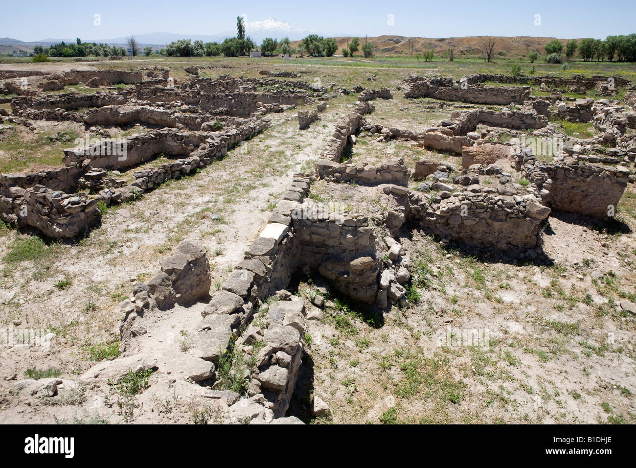The city mound at the trading colony of Kultepe, ancient Kanesh ...