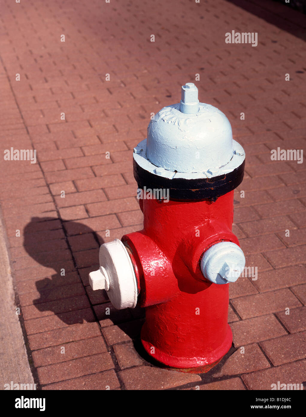 Colourful fire hydrant Stock Photo - Alamy