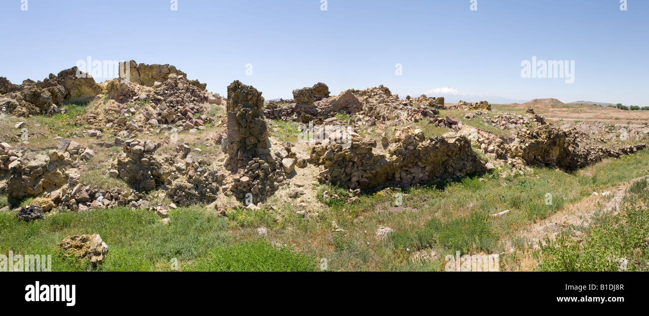 Panorama of the trading colony of Kultepe, ancient Kanesh, Central ...