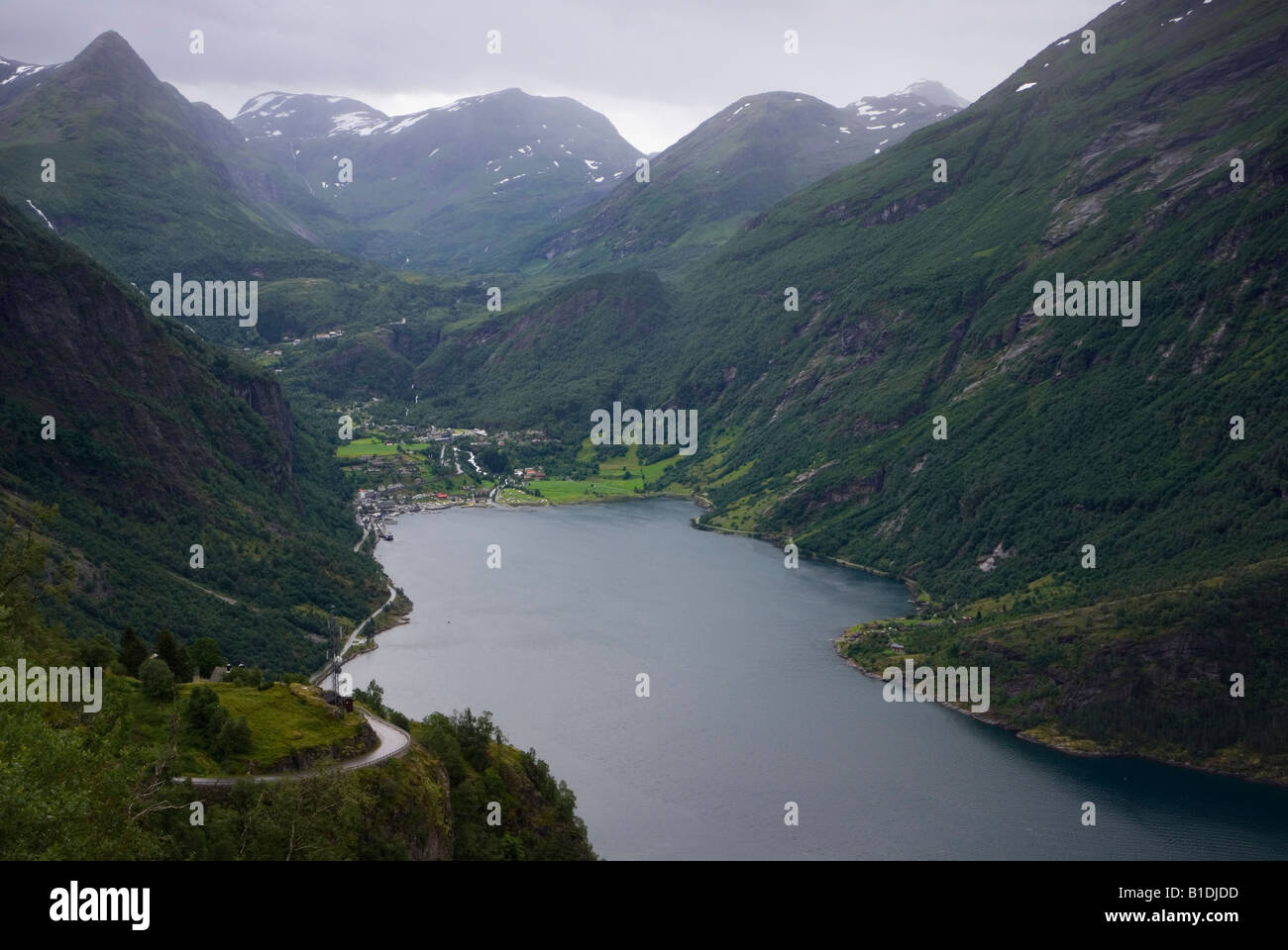 Ornesvingen viewpoint hi-res stock photography and images - Alamy