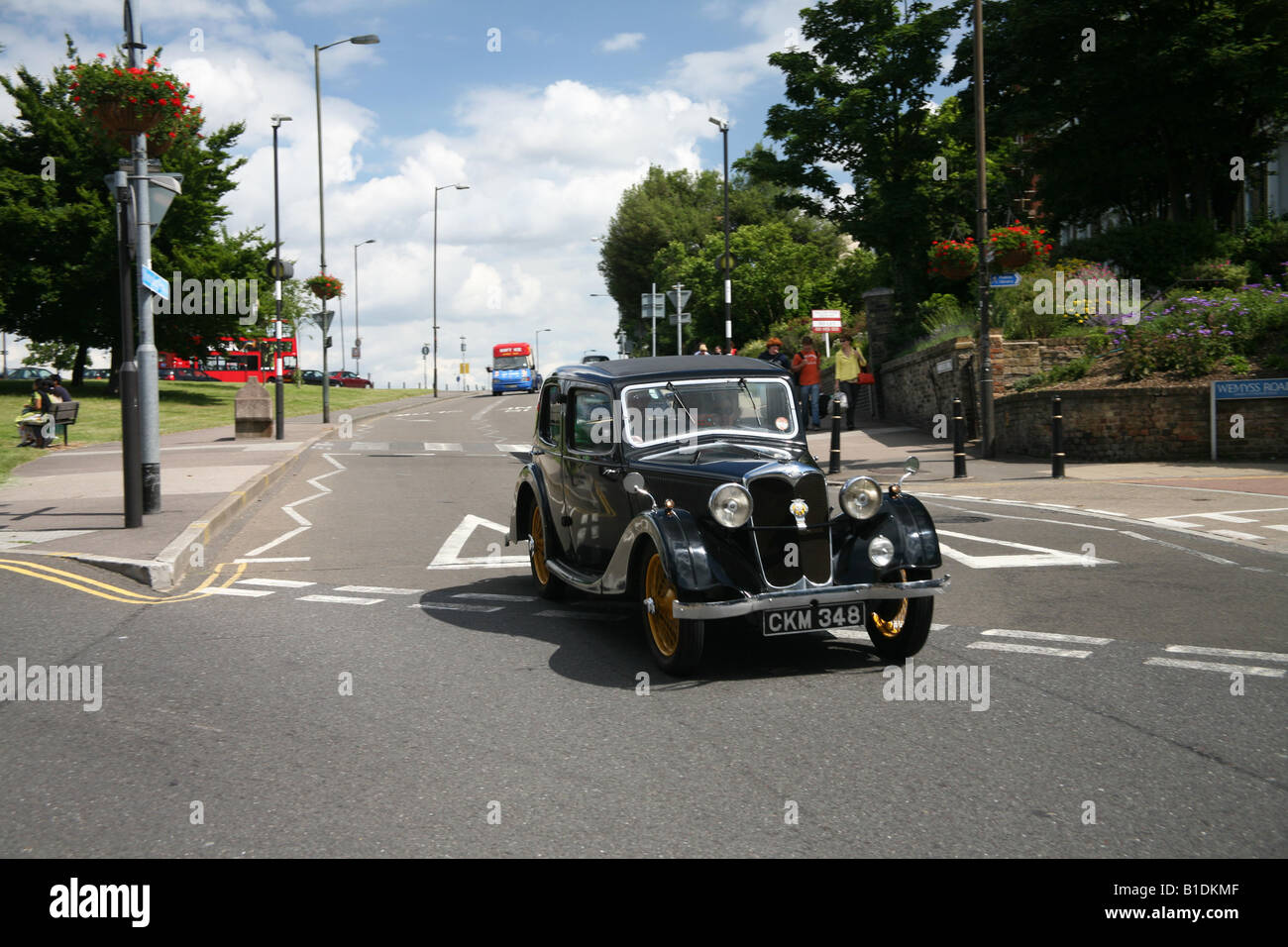 Classic car Blackheath North London Stock Photo - Alamy