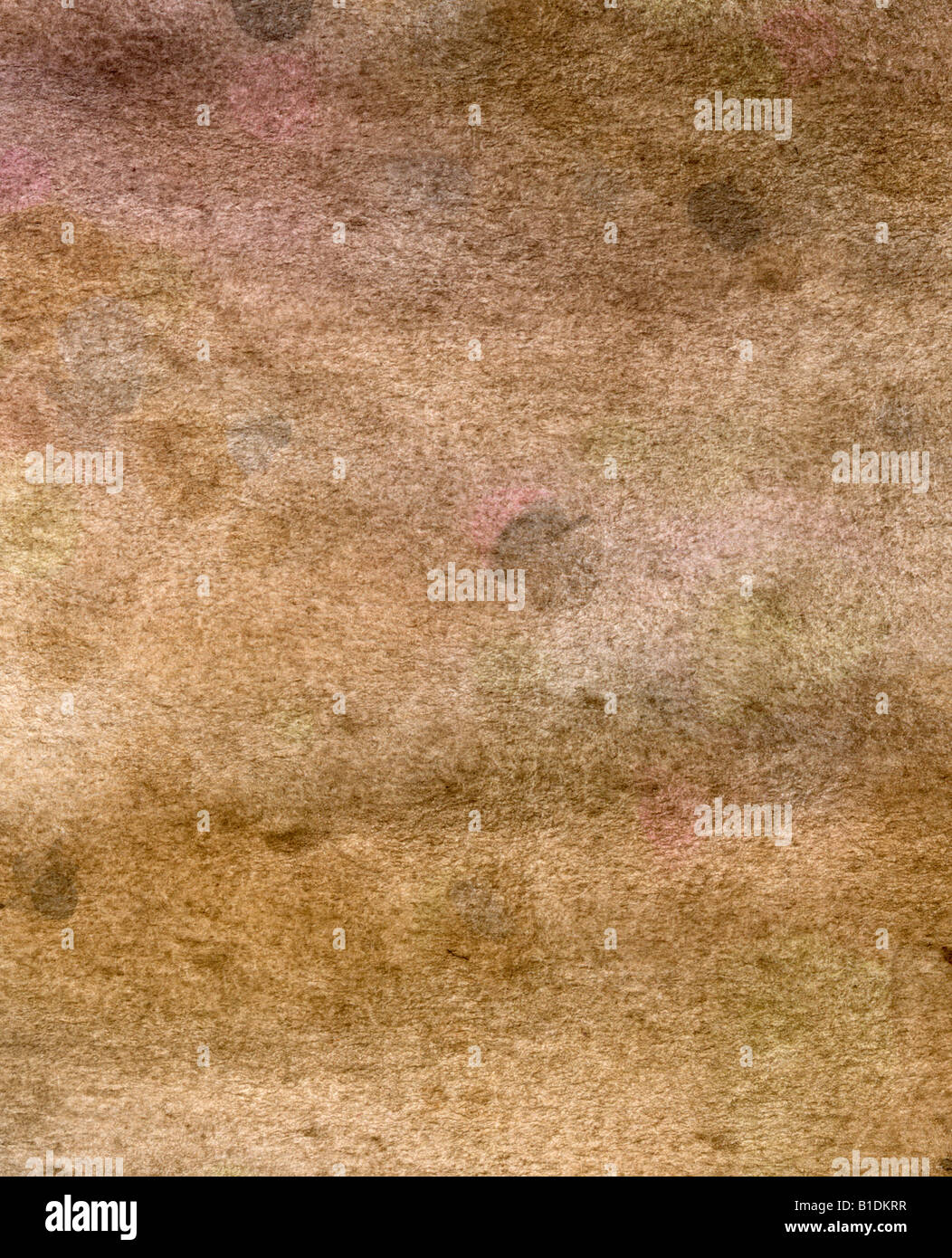 grungy brown watercolor wash background Stock Photo - Alamy