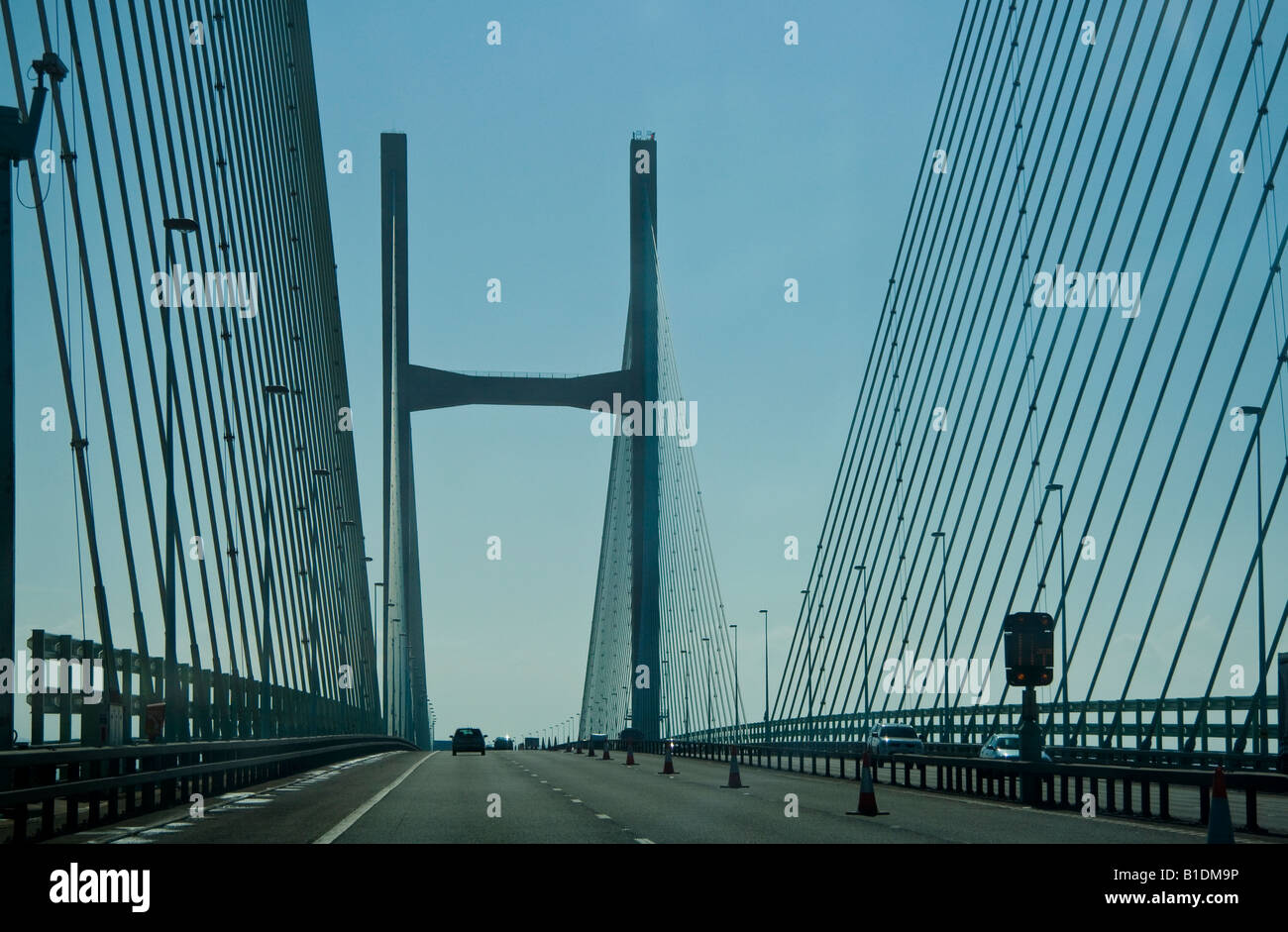Second severn bridge crossing Severn Estuary Stock Photo - Alamy