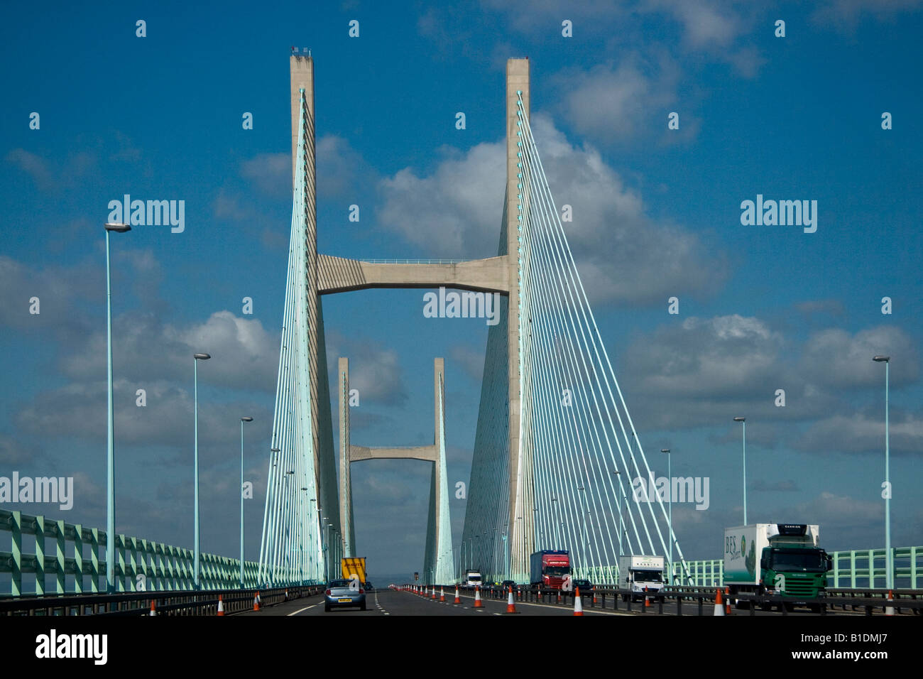 Second severn bridge crossing Severn Estuary Stock Photo - Alamy