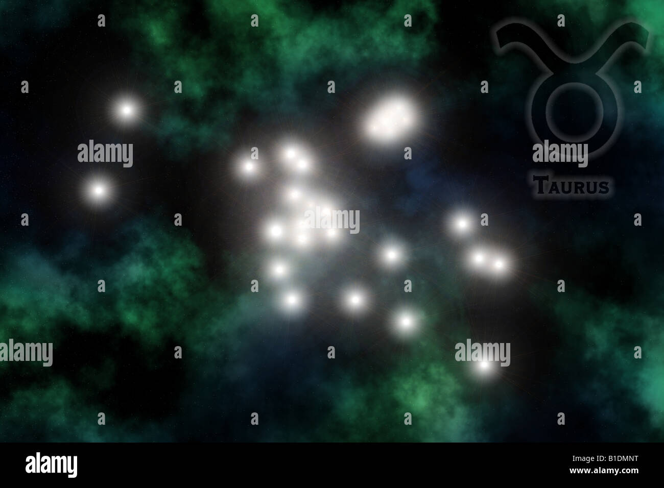 Taurus constellation hi-res stock photography and images - Alamy