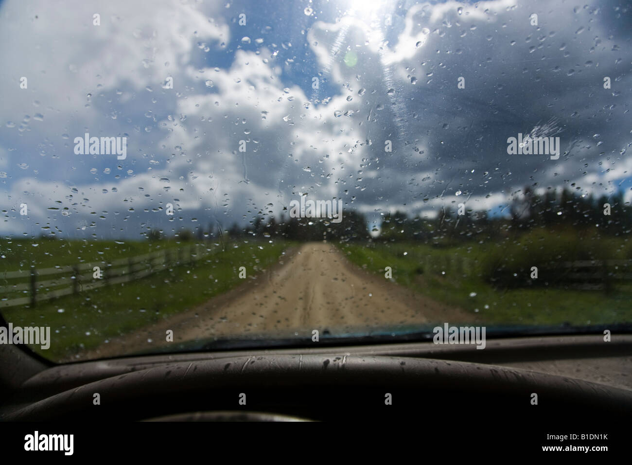 Drivers view through windshield hi-res stock photography and images - Alamy