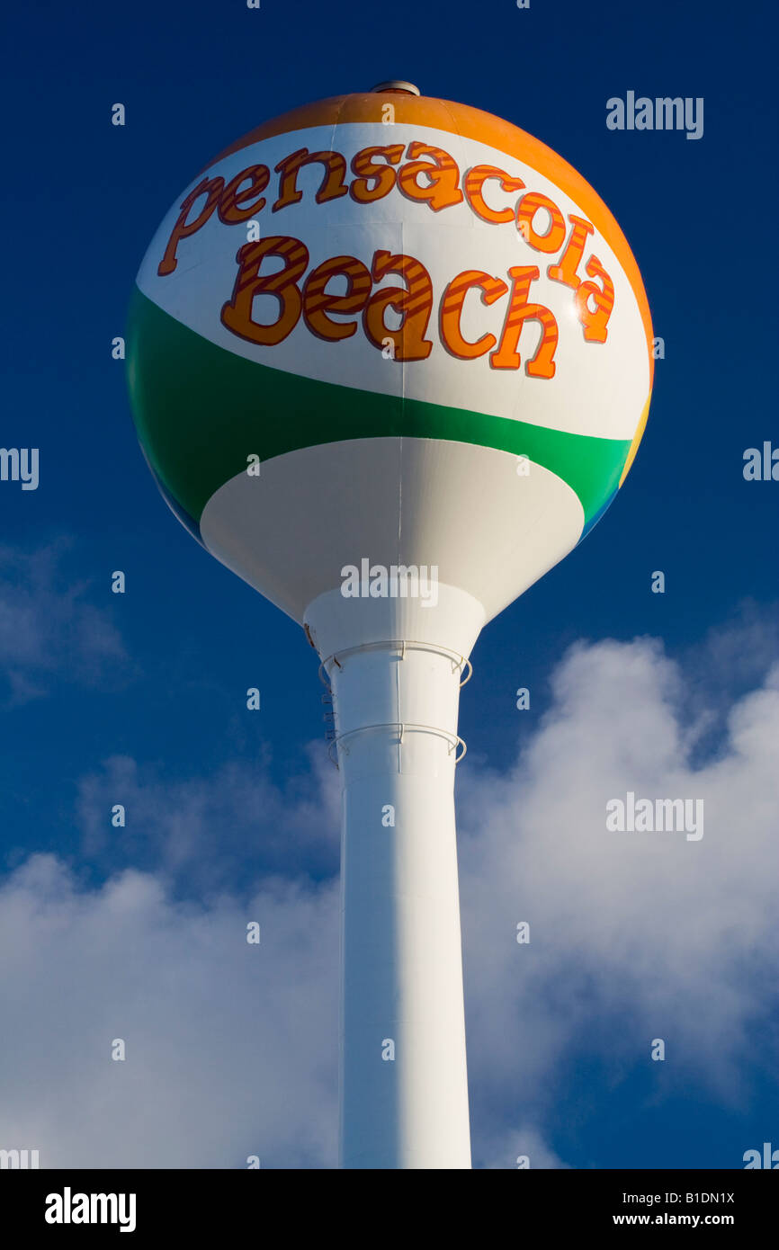 Pensacola beach water tower hi-res stock photography and images - Alamy