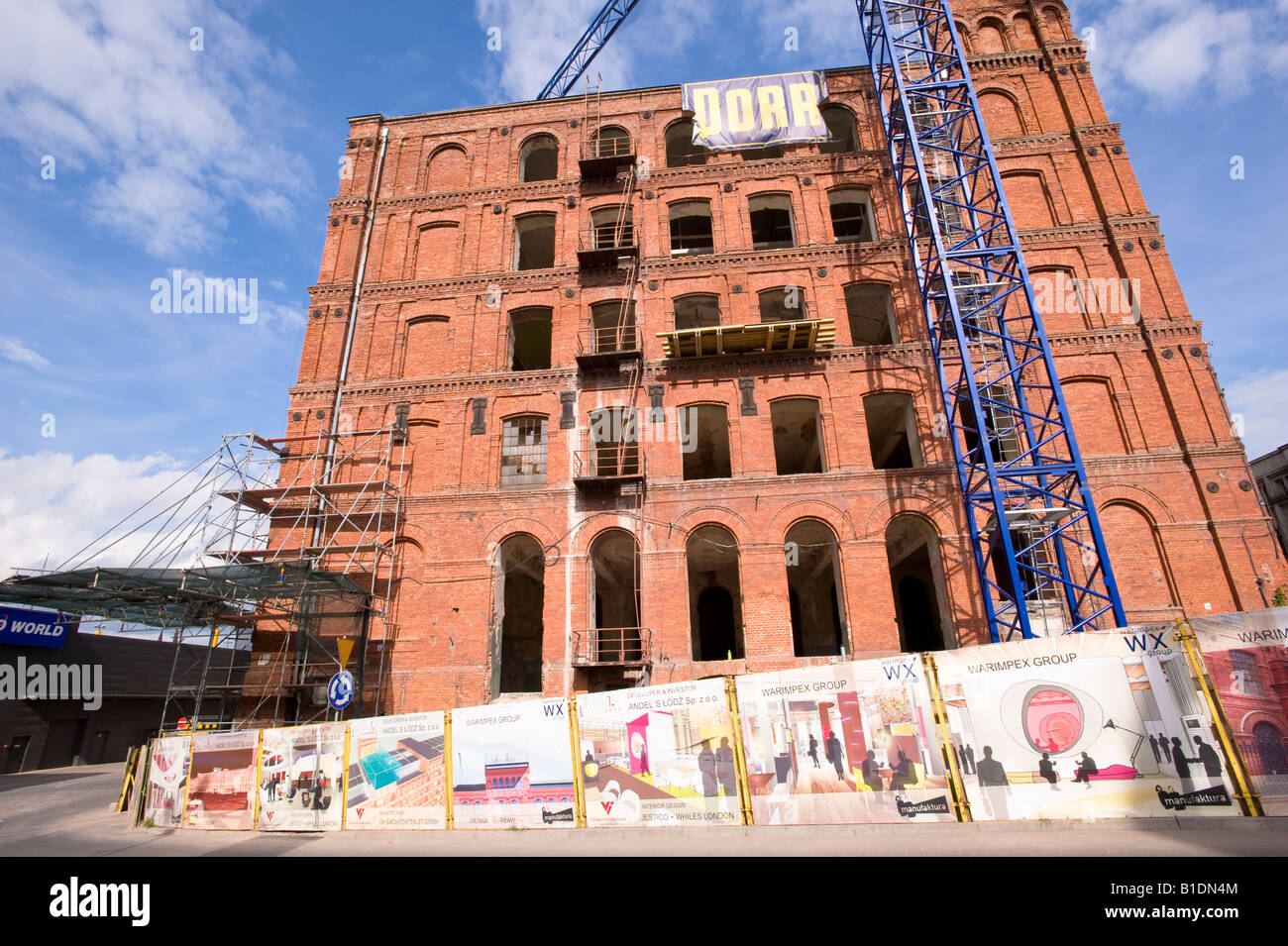 Former textile factory is being converted into hotel and leisure centre ...
