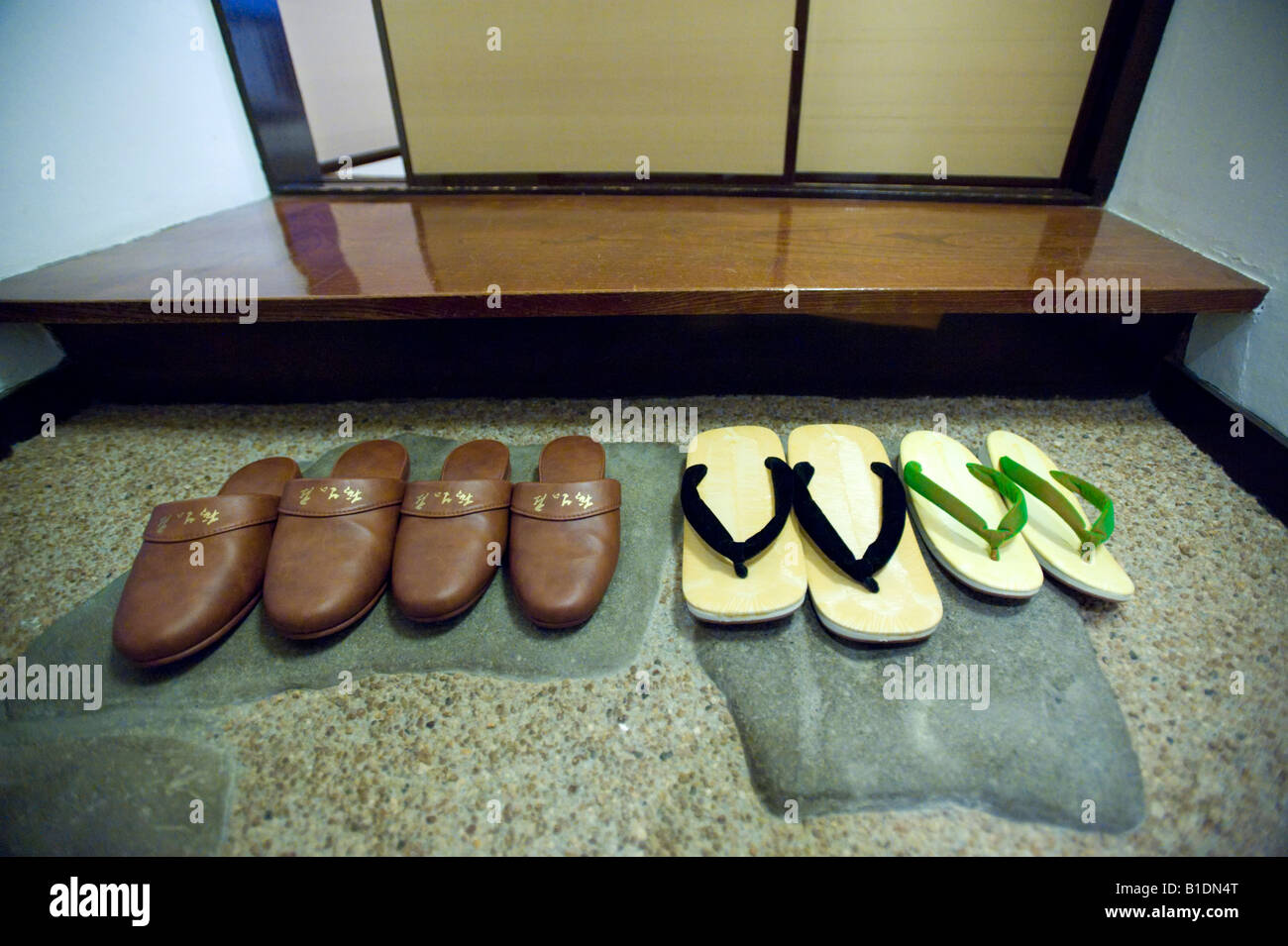 Japan slippers hi-res stock photography and images - Alamy