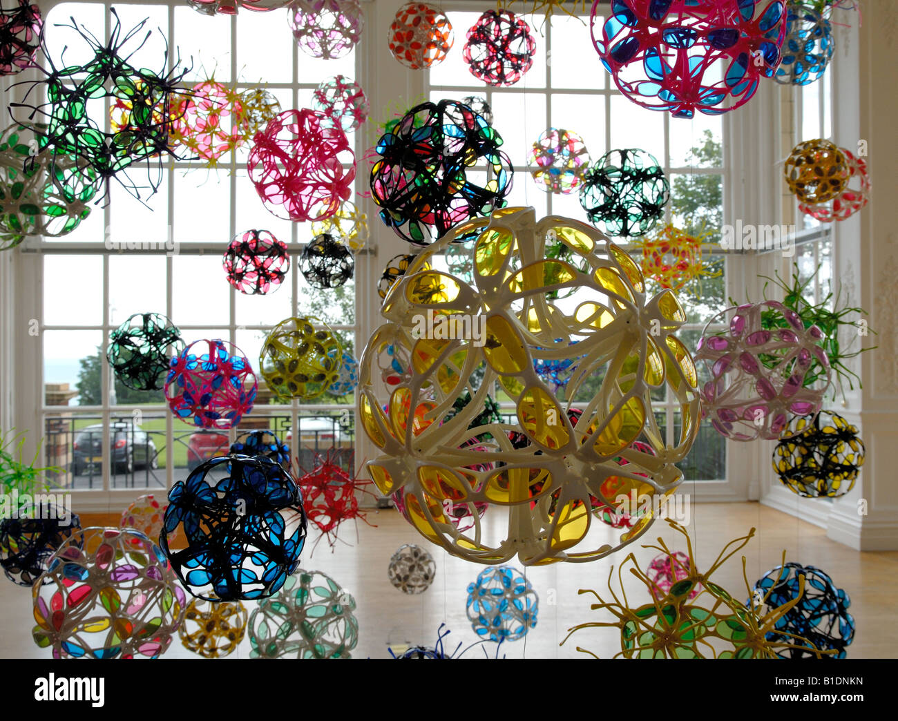 David Batchelor 'Disco Mecanique' sculpture at the Metropole Gallery ...