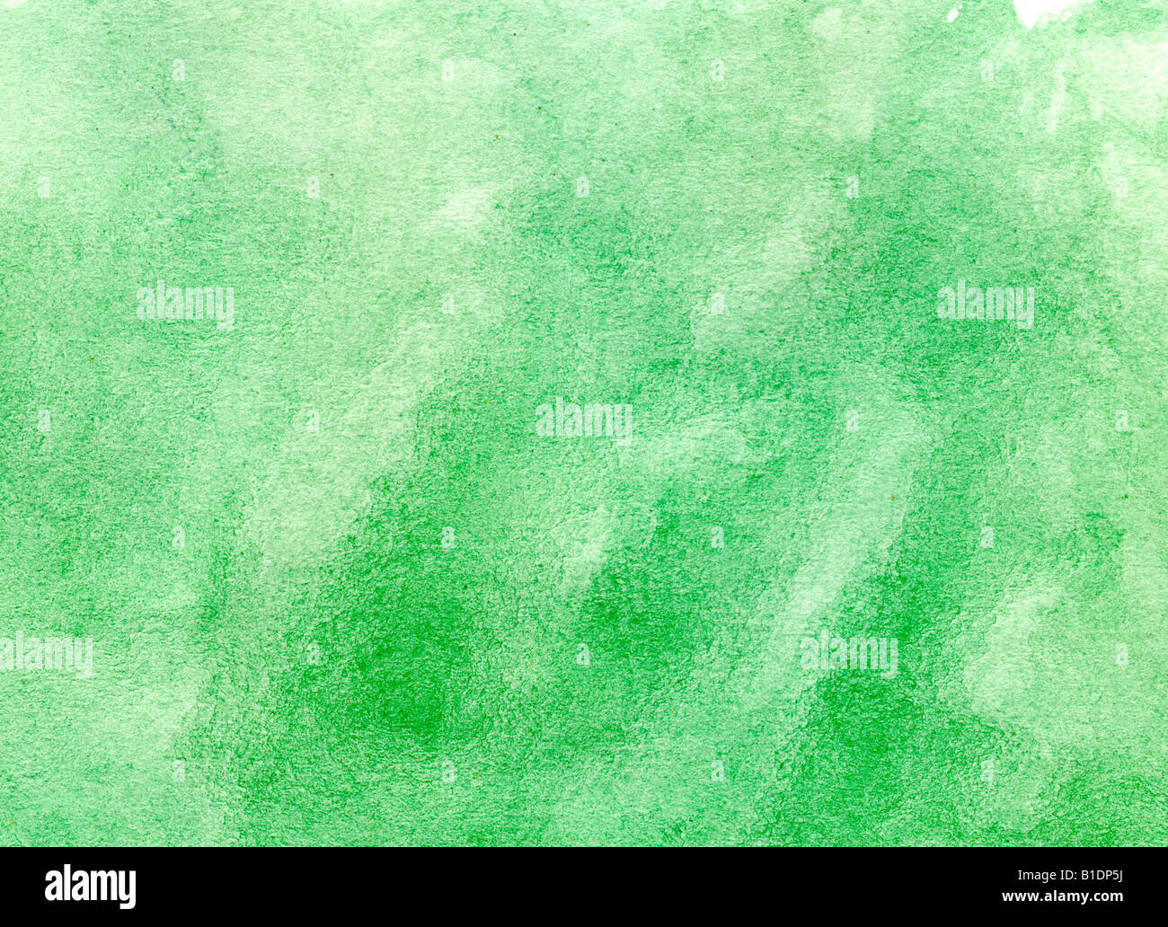 green watercolor wash background Stock Photo - Alamy