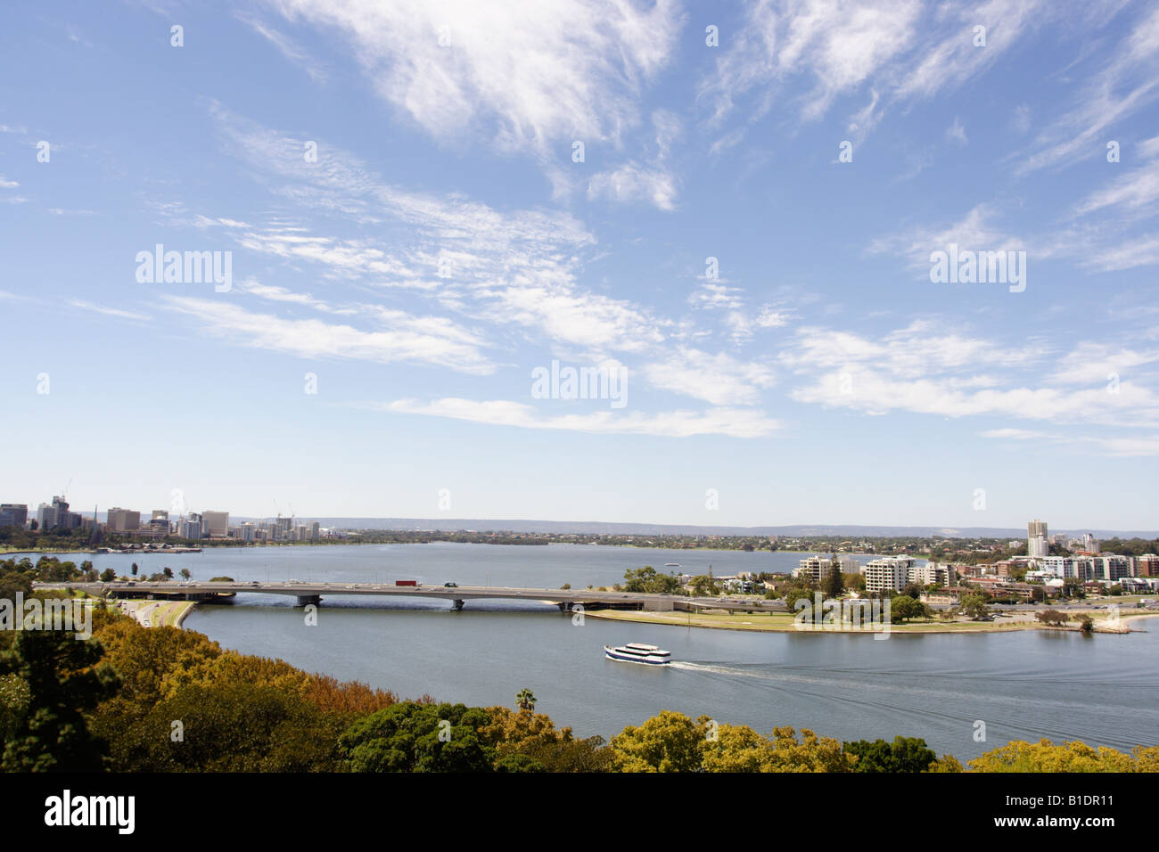 View of Perth city from Kings Park, Western Australia Stock Photo - Alamy