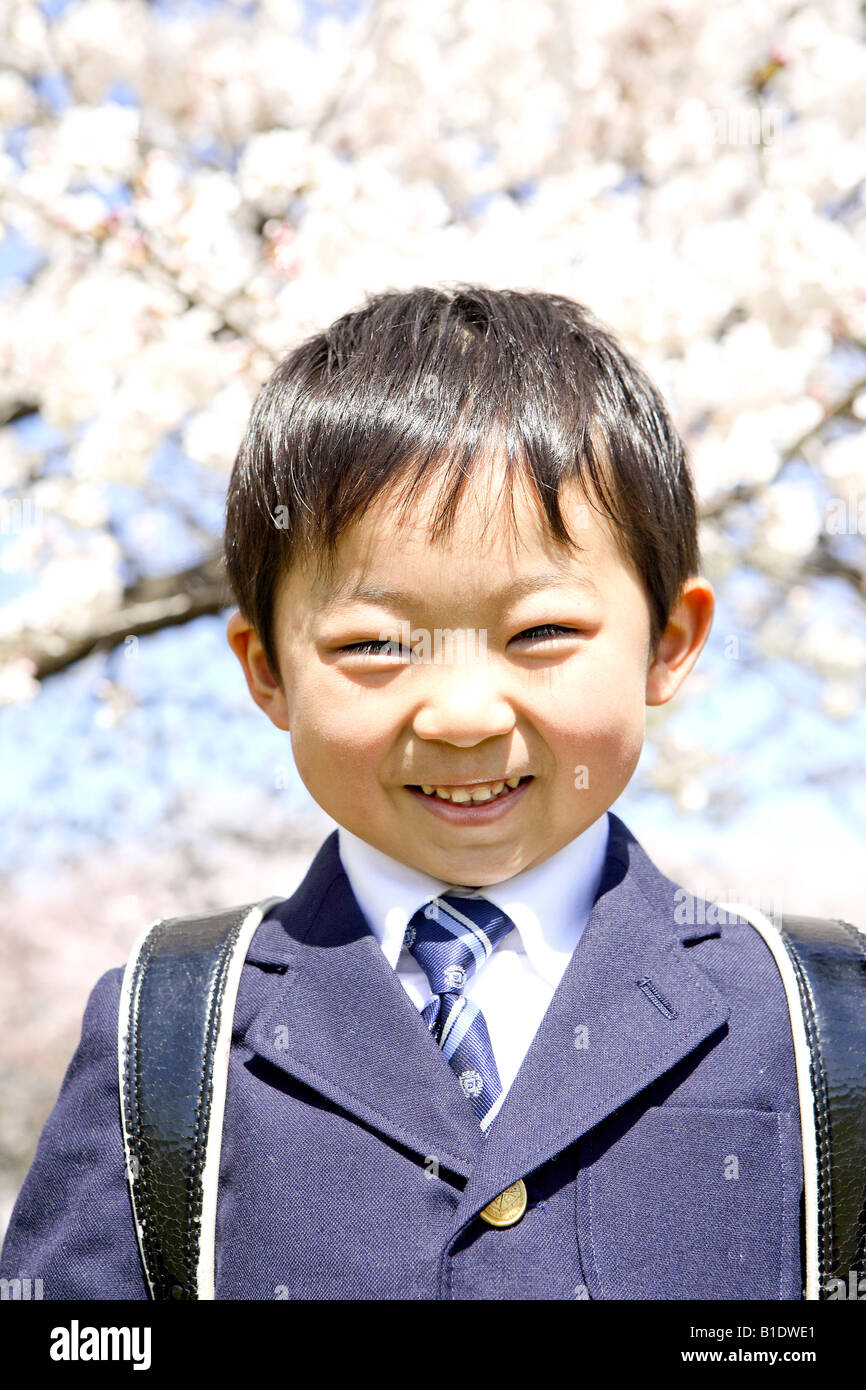 Portrait of schoolboy Stock Photo - Alamy