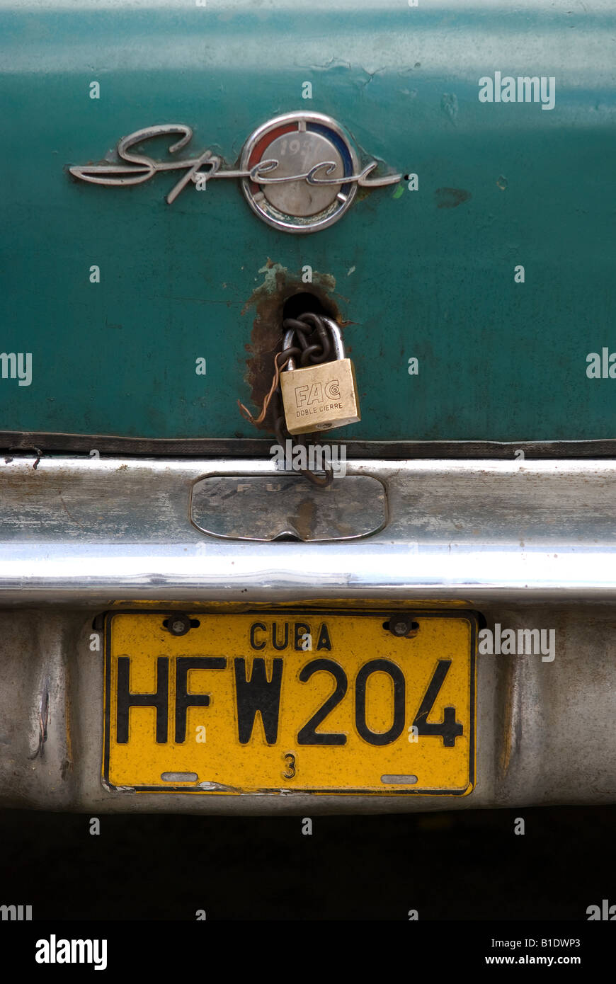 Cuba license plate hi-res stock photography and images - Alamy