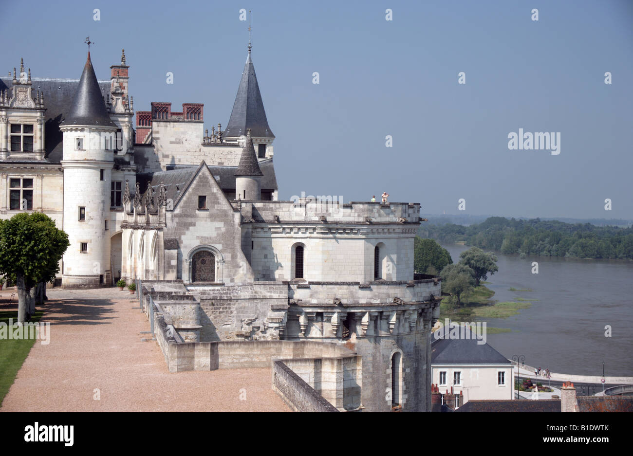 Chateau d Amboise Loire Valley Touraine France Stock Photo - Alamy