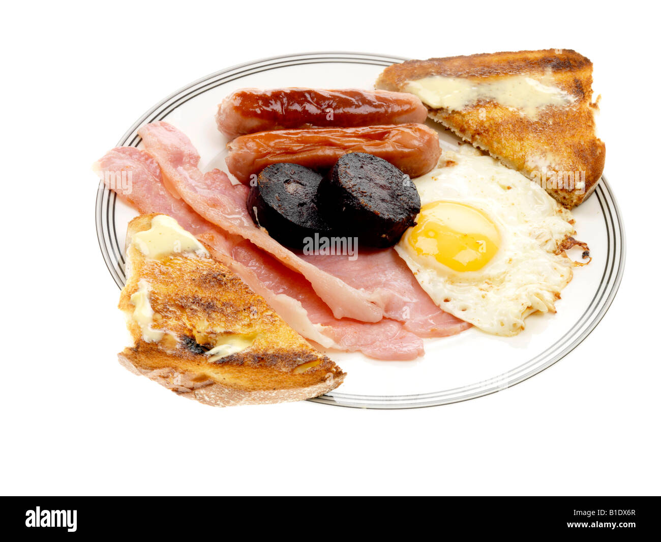 Full English Breakfast Stock Photo - Alamy