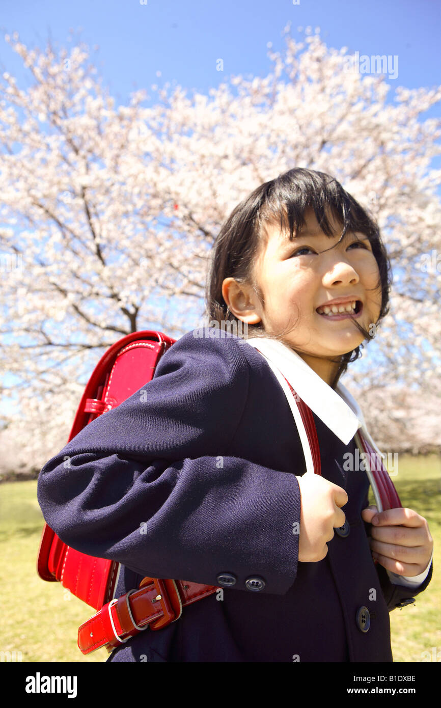 Portrait of schoolgirl Stock Photo - Alamy