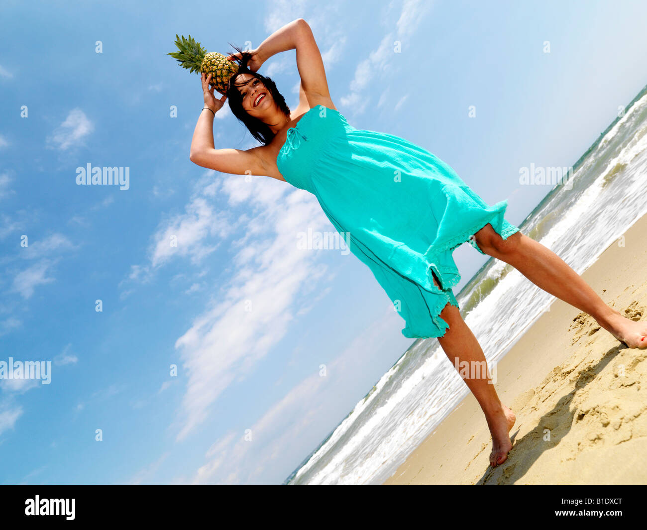 Pineapple Head High Resolution Stock Photography and Images - Alamy