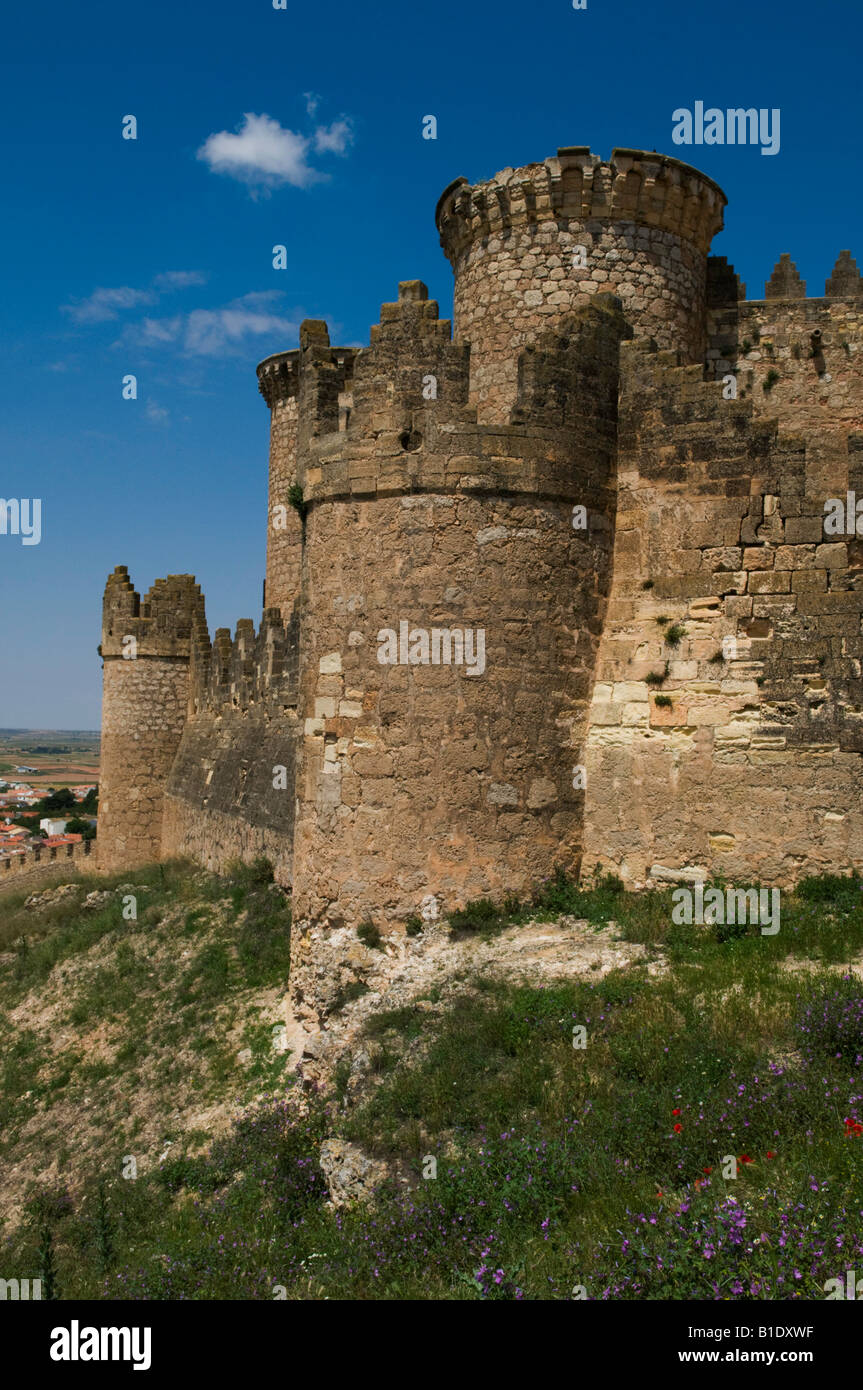 Belmonte Castle, Spain Stock Photo - Alamy