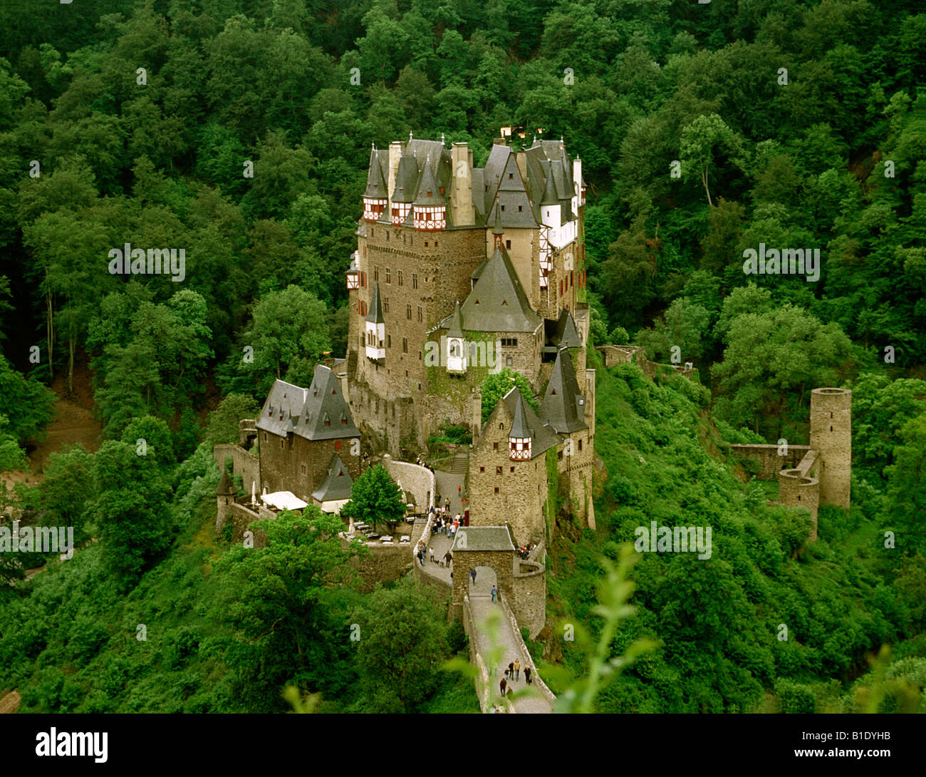 Castle Eltz Moselkern Germany Stock Photo - Alamy