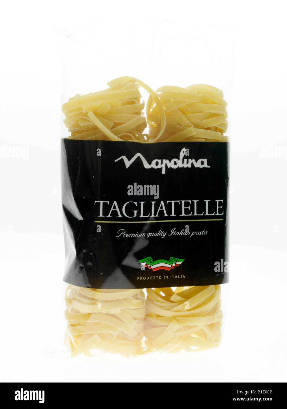 Bag of Tagliatelle Pasta Stock Photo - Alamy