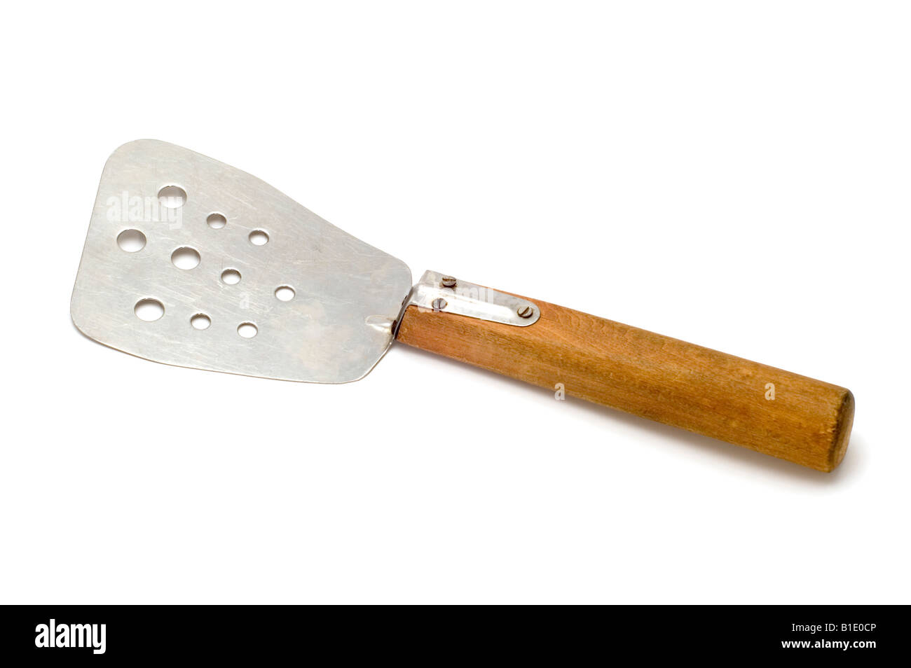 object on white kitchen utensil Old trowel Stock Photo - Alamy