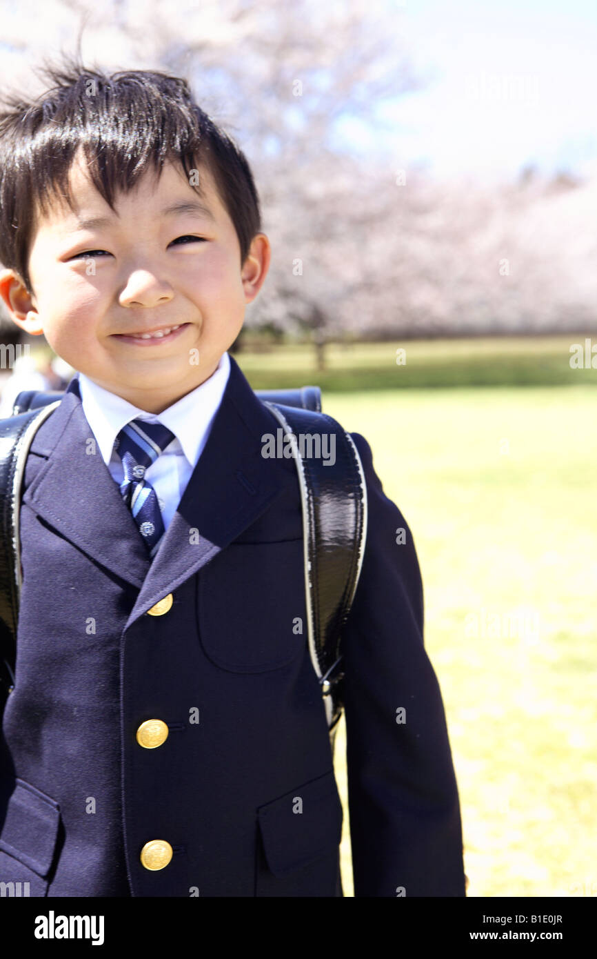 Japanese elementary schoolboy hi-res stock photography and images - Alamy
