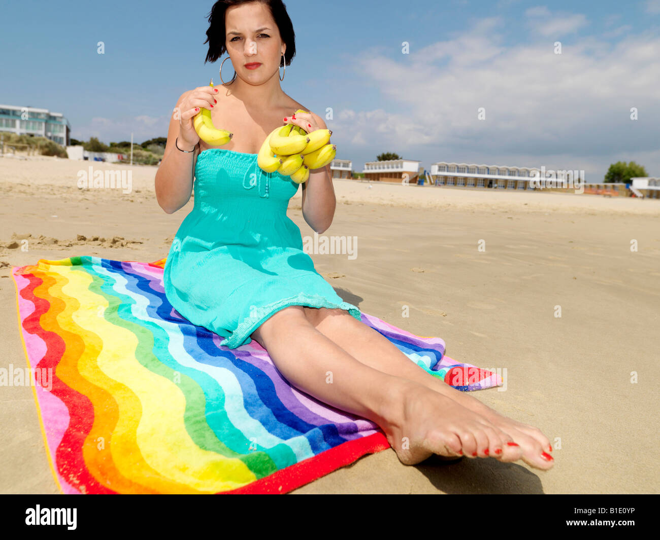 Teenage girl choosing food model hi-res stock photography and images ...
